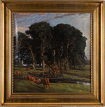 NIELS VINDING DORPH, oil on cavas, signed. - Bukowskis