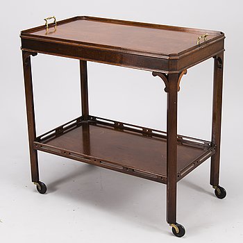 A late 20th century English tea trolley. - Bukowskis