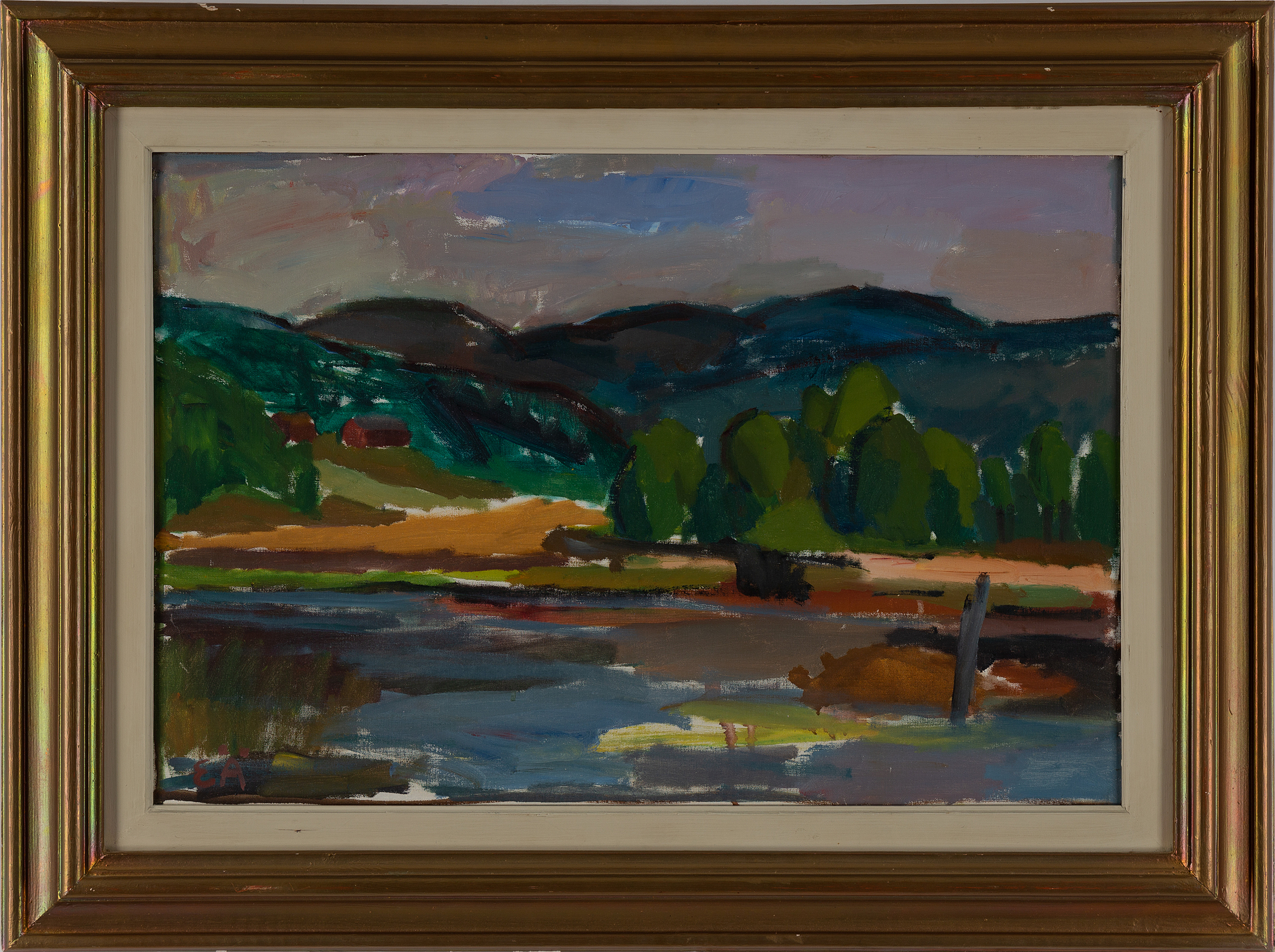 ERLING ÄRLINGSSON, olja på duk, signerad. - Bukowskis