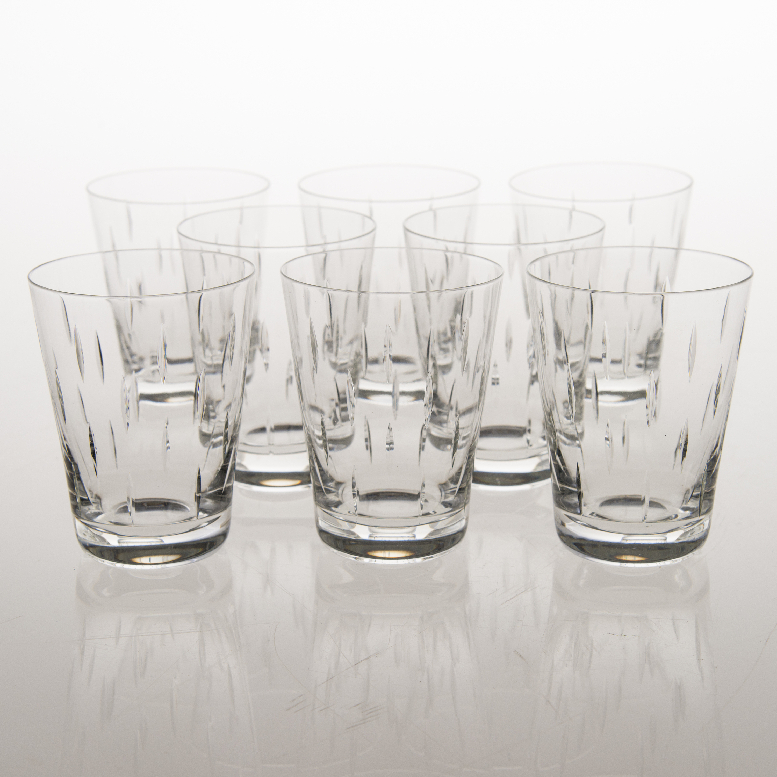 SAARA HOPEA, glasservis, 36 delar, "Inari", Nuutajärvi Notsjö ...