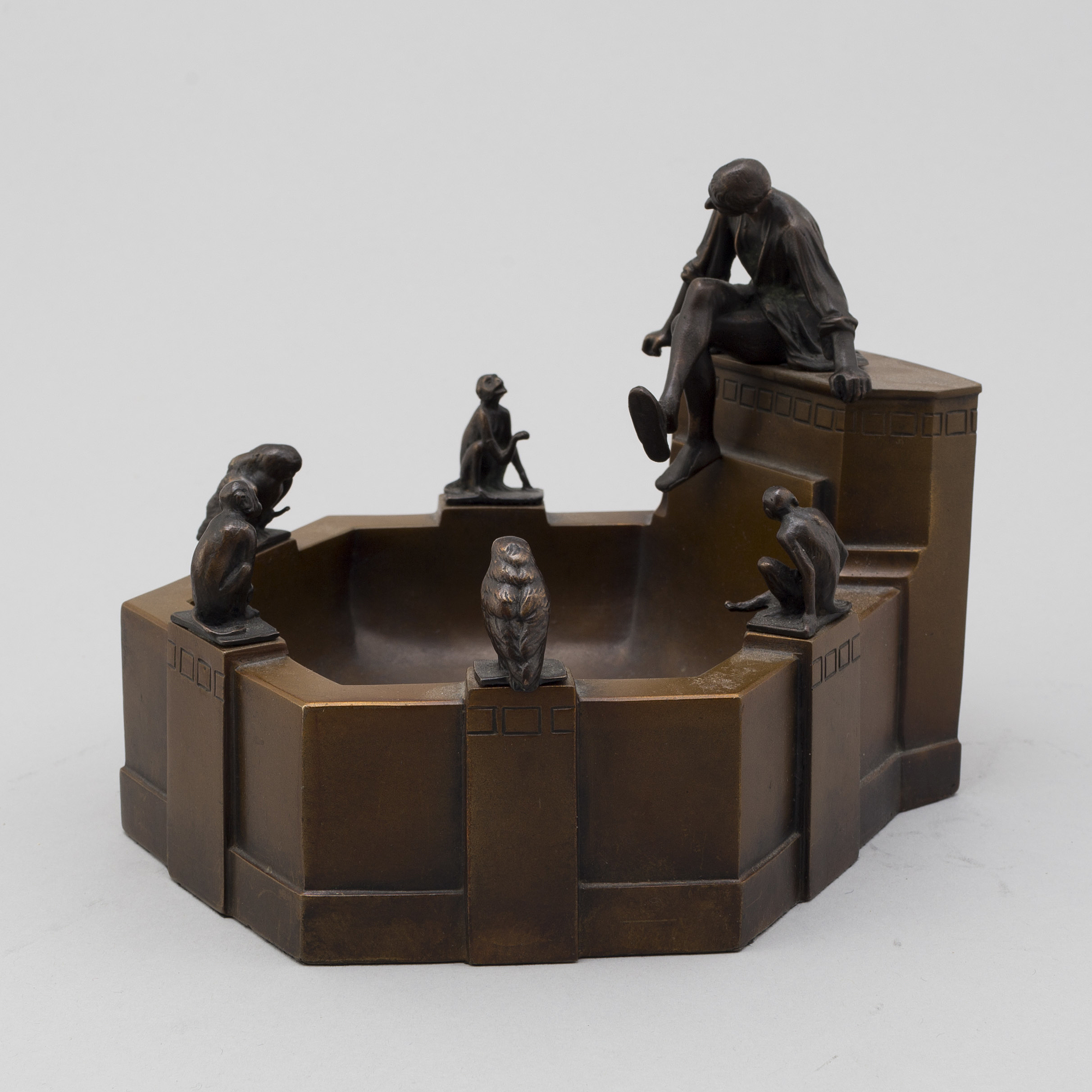 ARNOLD KRAMER efter, skulptur, gjutarstämplar. - Bukowskis