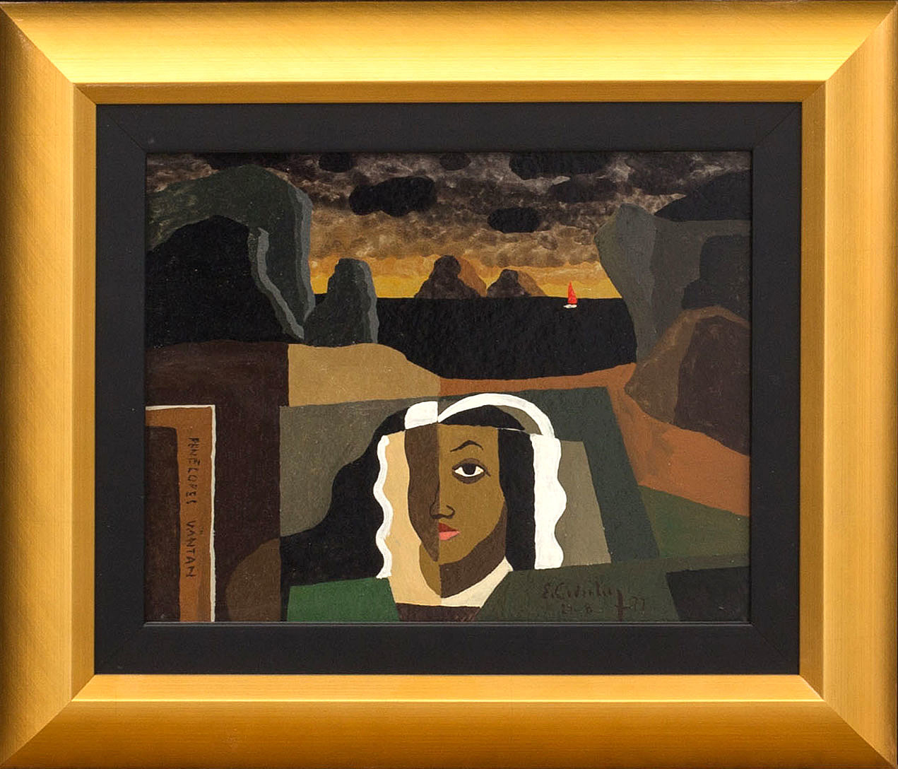 ERIC CEDERBERG, tempera on panel, signed 77. - Bukowskis
