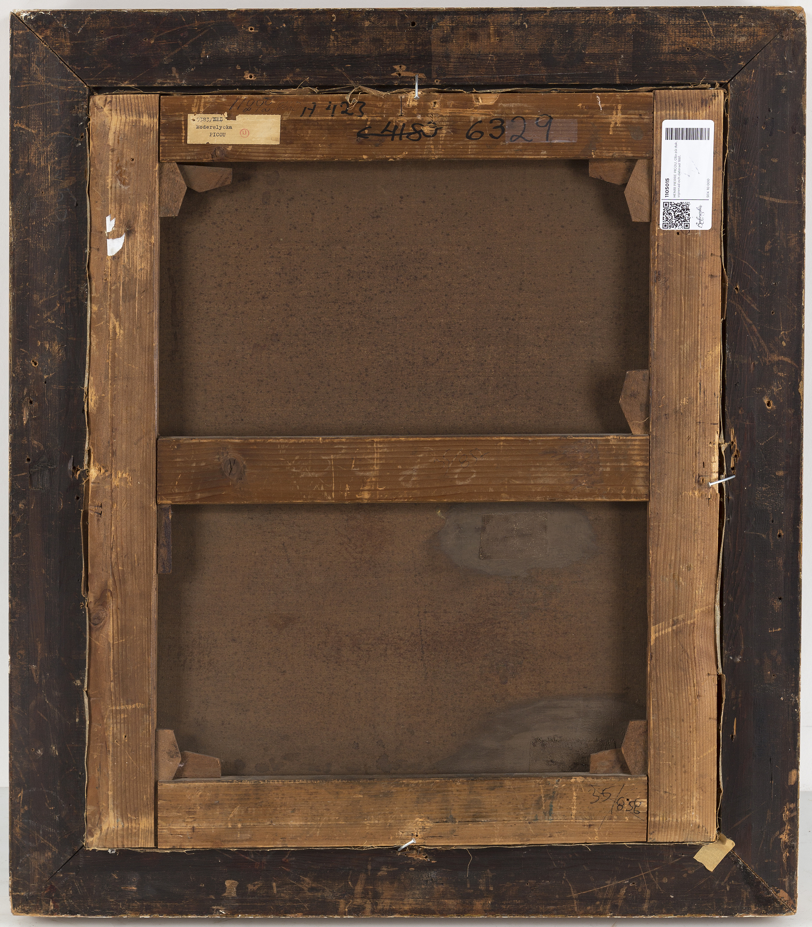 HENRI PIERRE PICOU, Oil on canvas, signed and dated 1881. - Bukowskis