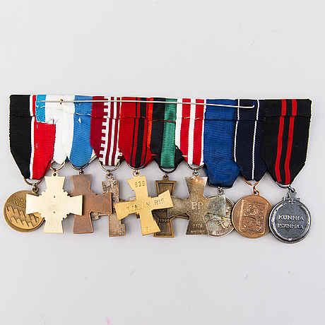 Set of Finnish medals, mid-/latter half of 20th Century. - Bukowskis