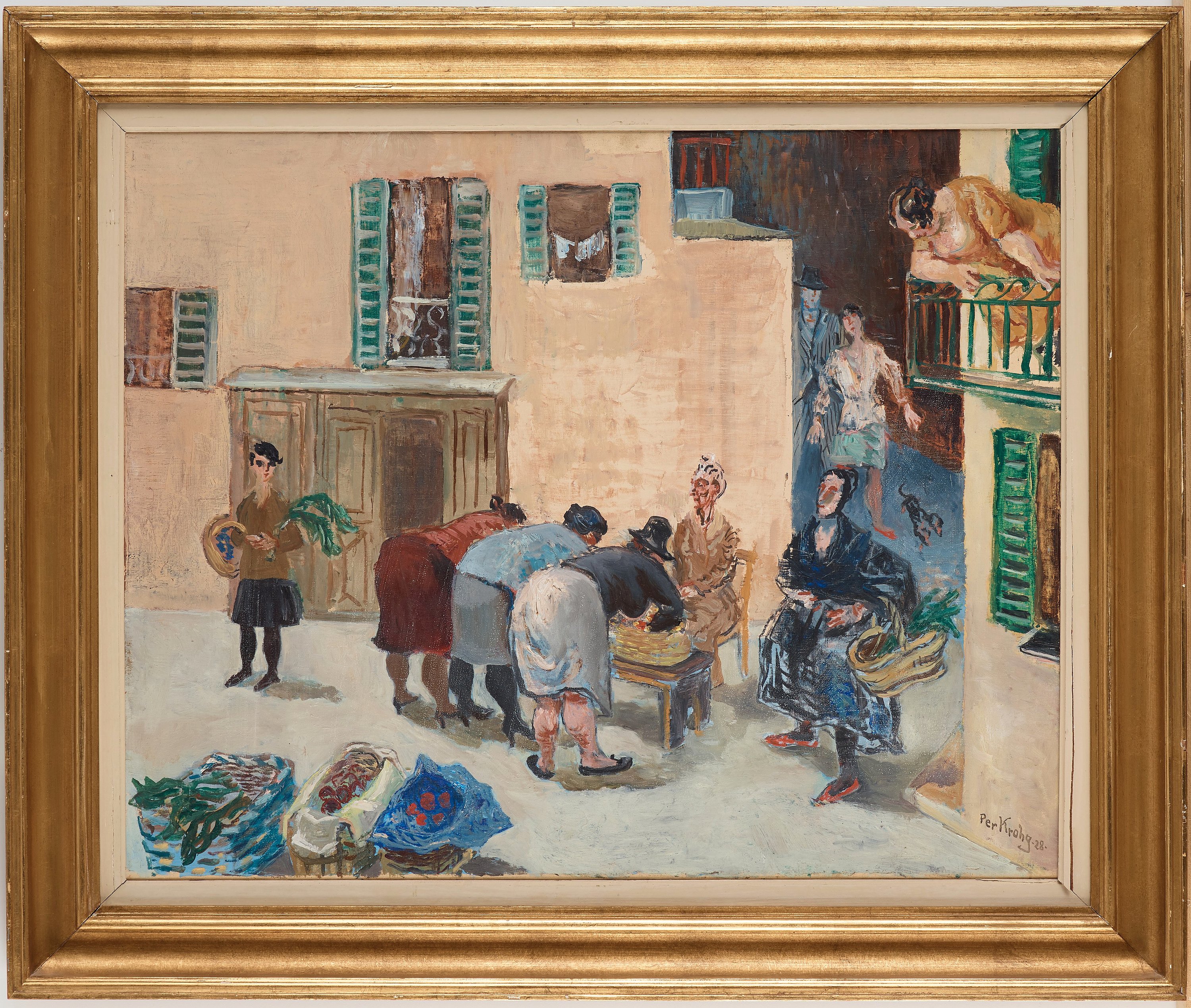 Per Krohg, Torghandel. - Bukowskis