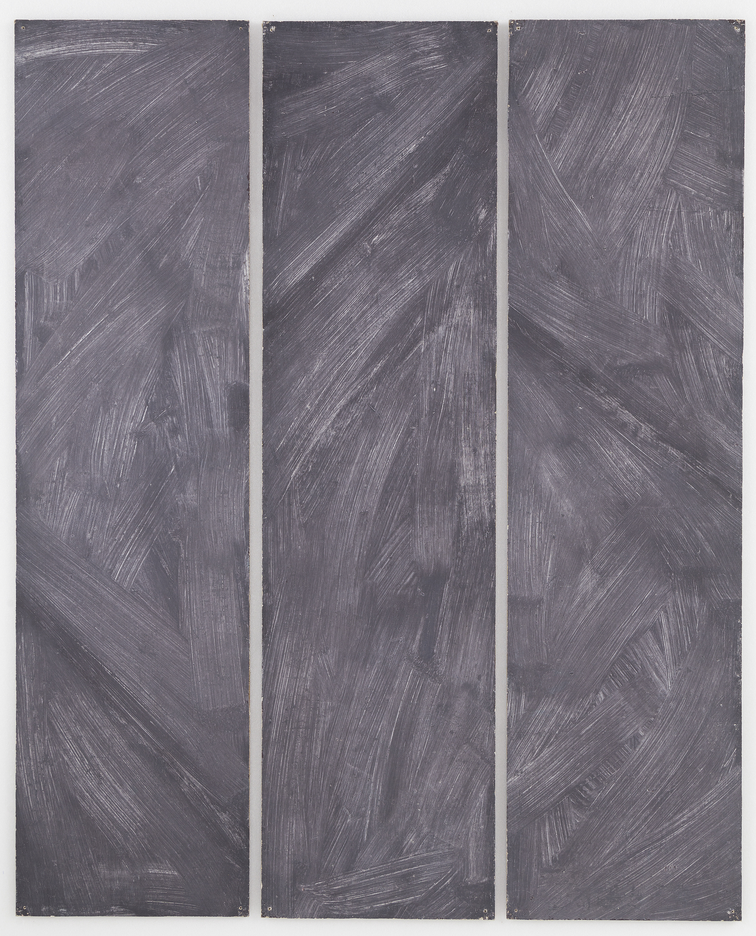 LARS NILSSON, triptyk på pannå. Signerad 1984. - Bukowskis