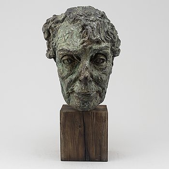 INGRID LARSSON, a bronze sculpture, signed. - Bukowskis