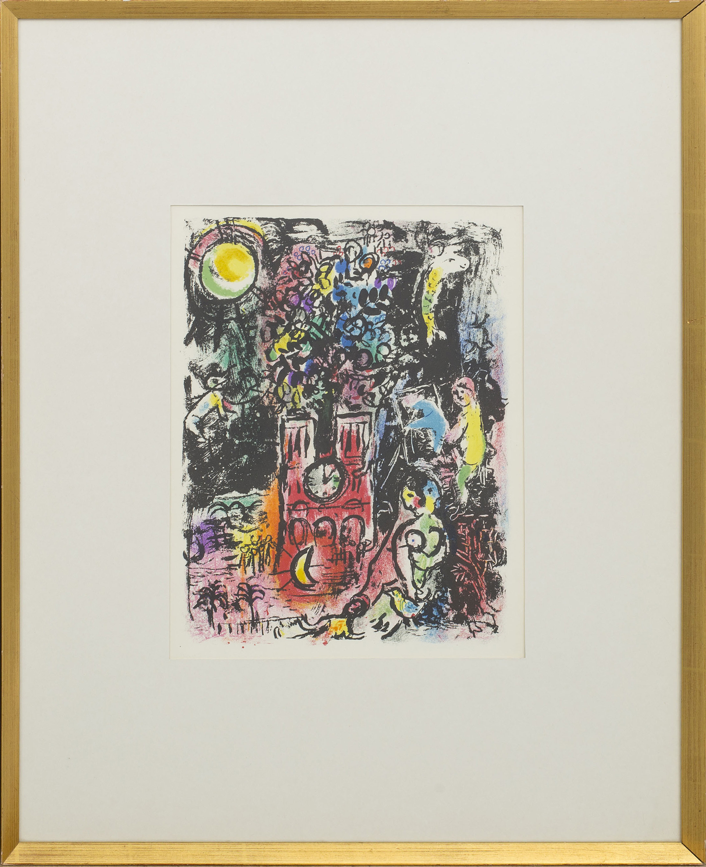 MARC CHAGALL, färglitografi, ur Derrière le Miroir nr 119 1960. - Bukowskis