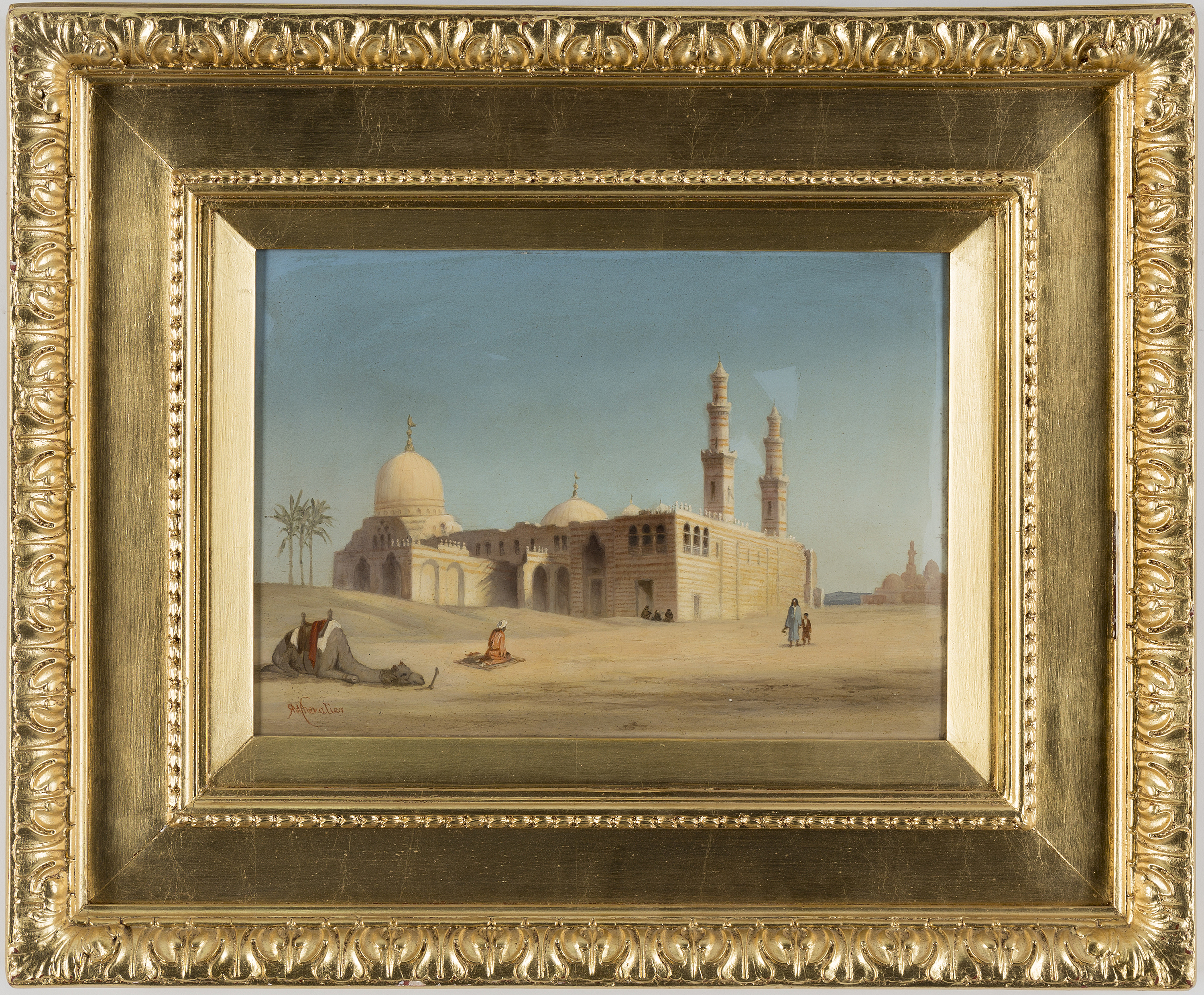 ROBERT MAGNUS CHEVALIER, oil on panel, signed. - Bukowskis