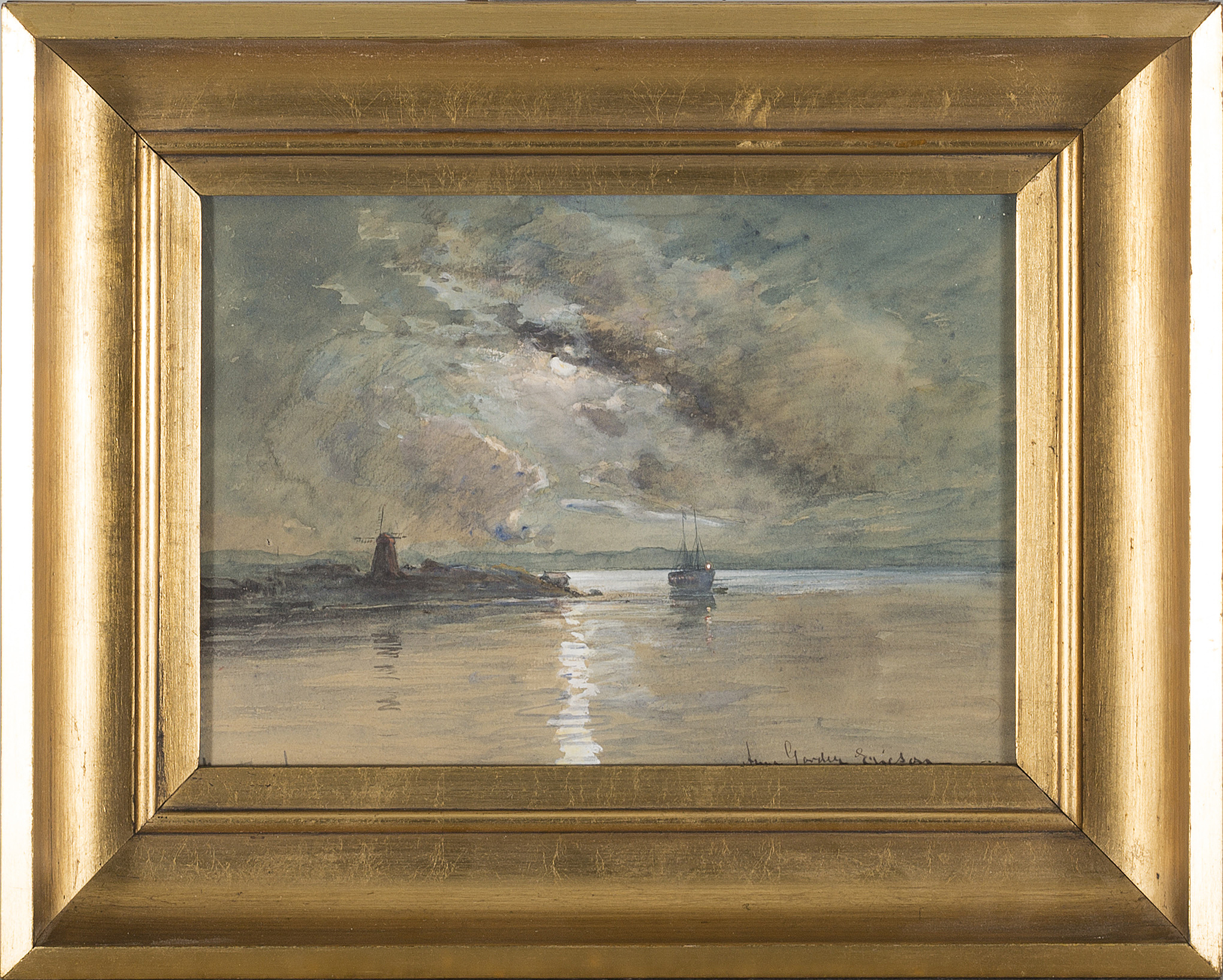 ANNA GARDELL-ERICSON, akvarell på papper. - Bukowskis