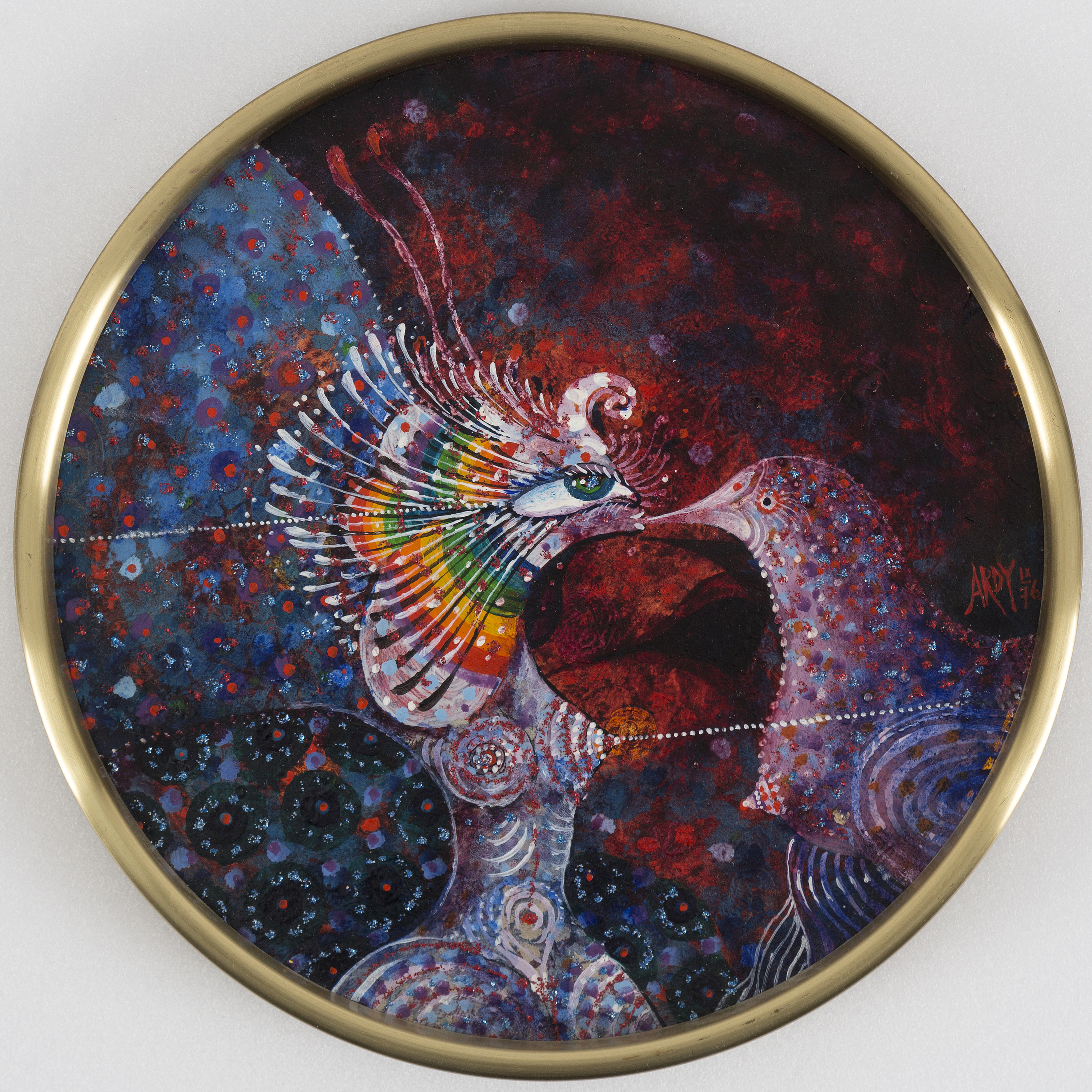 ARDY STRÜWER, oil on board, signed and dated -76. - Bukowskis