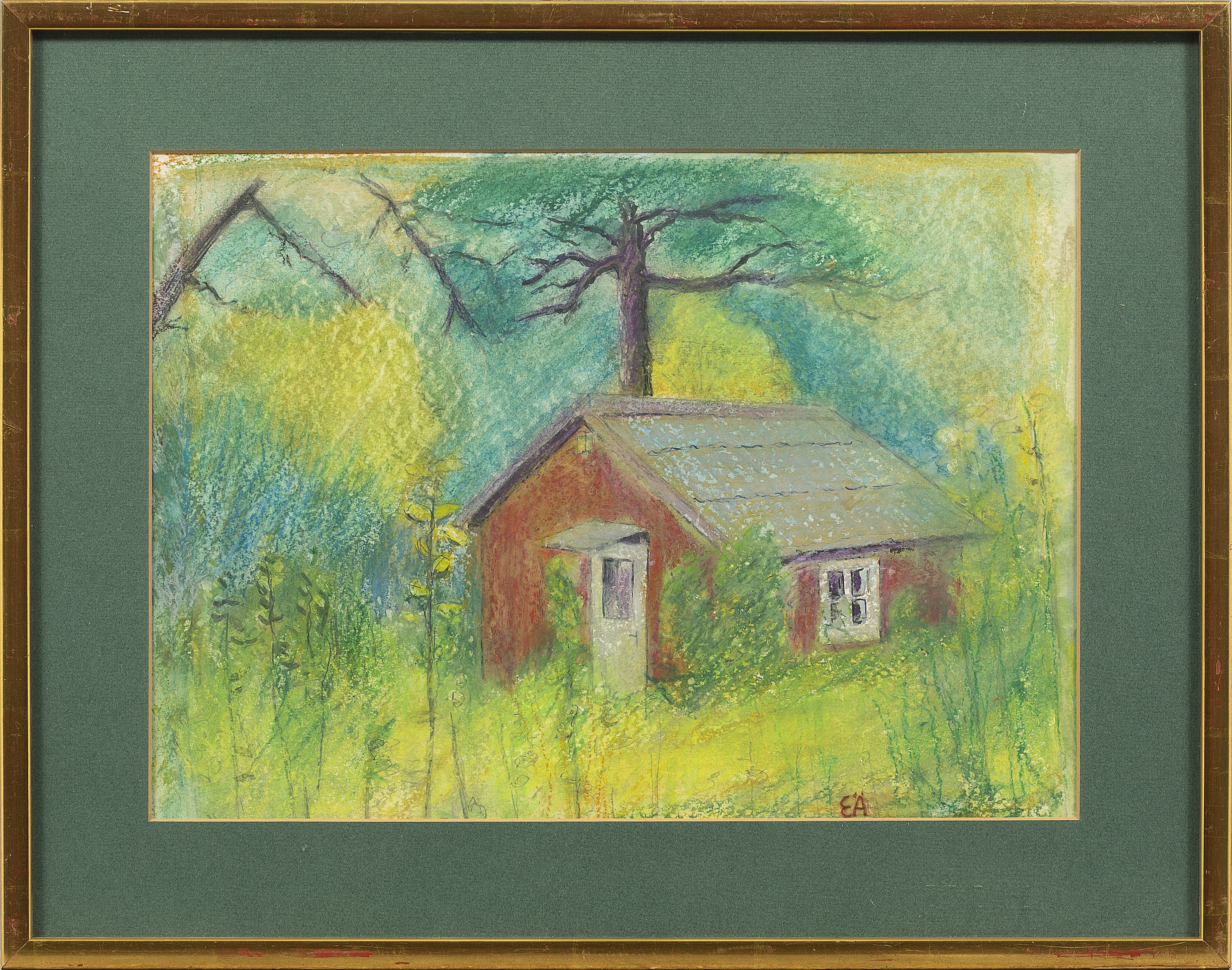 ERLING ÄRLINGSSON, blandteknik på papper. - Bukowskis