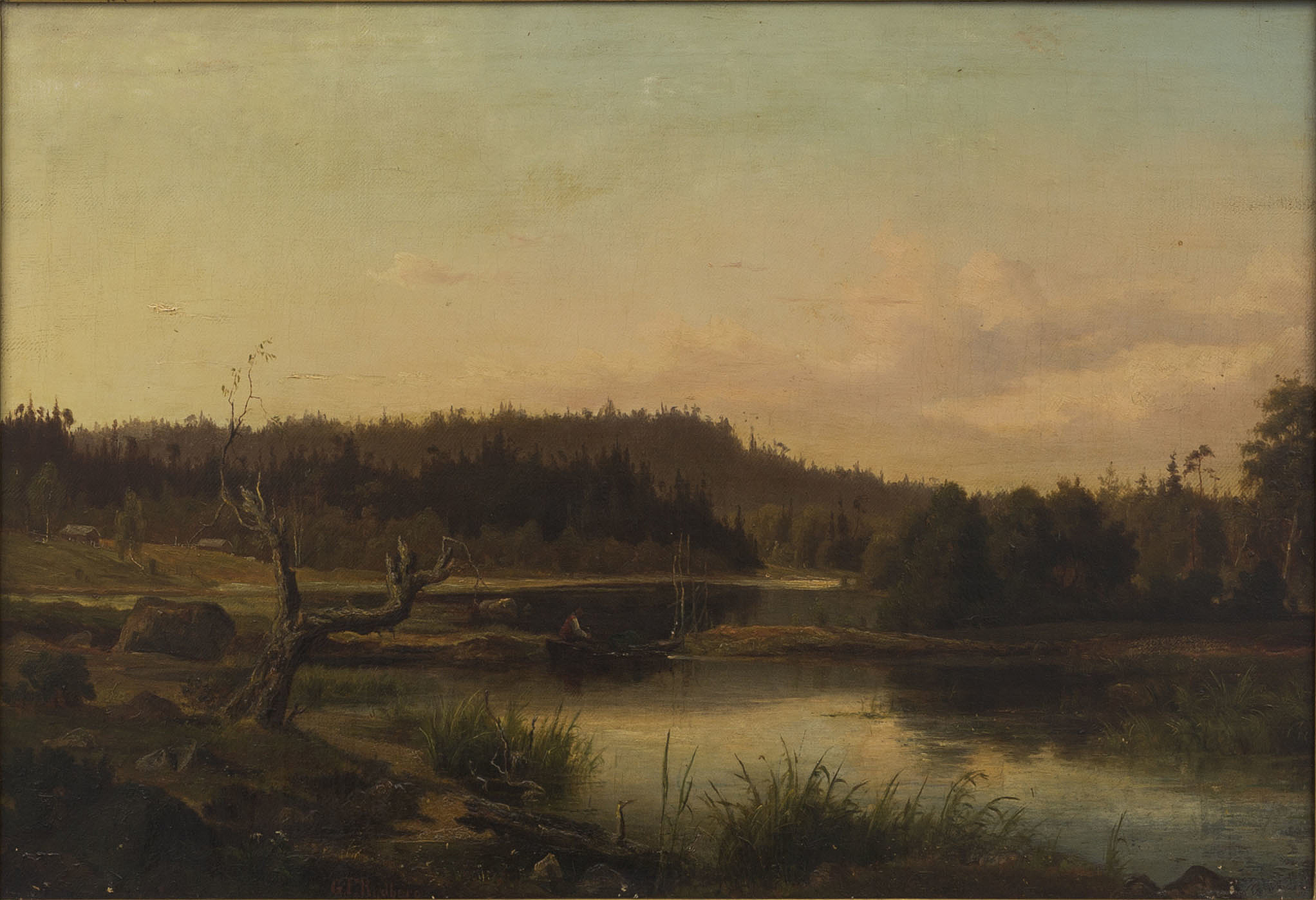 GUSTAF RYDBERG, olja på duk, signerad G F Rydberg. - Bukowskis