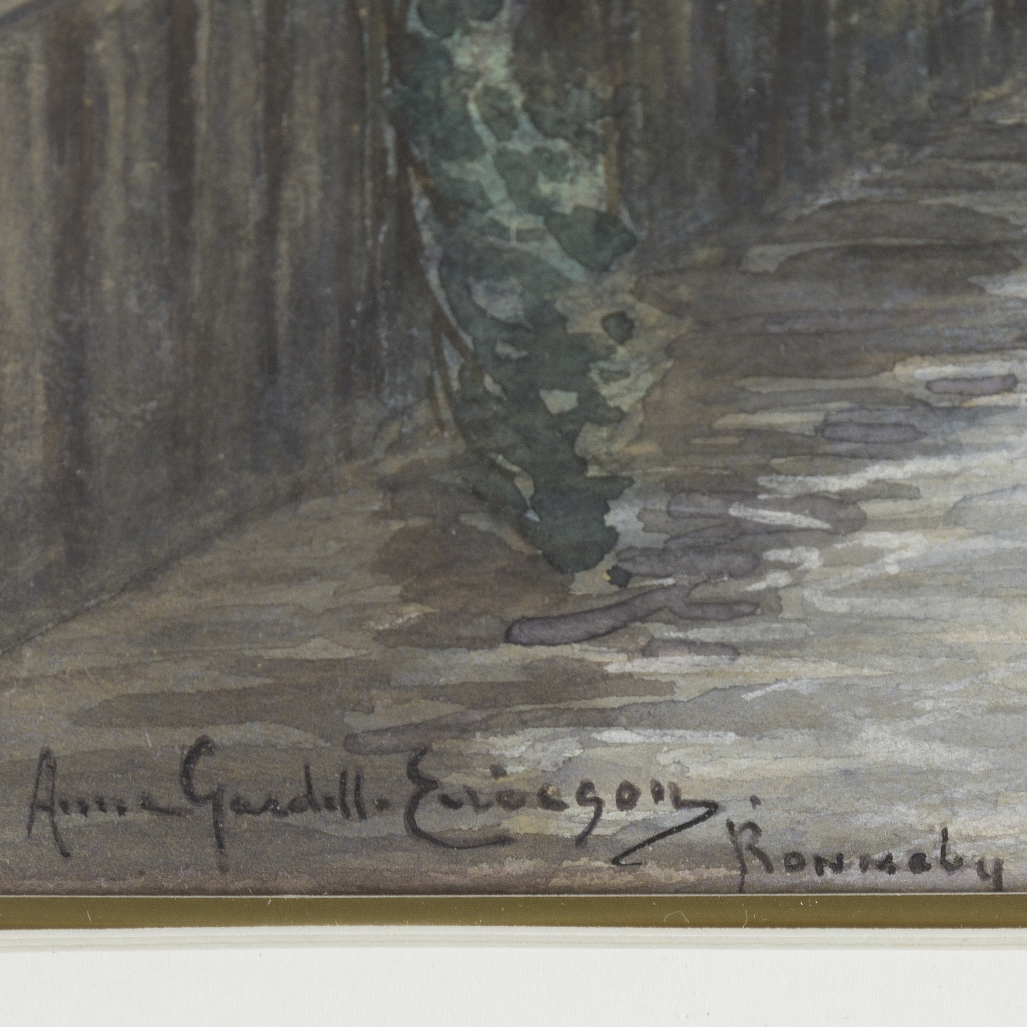 ANNA GARDELL-ERICSON, akvarell, signerad. - Bukowskis
