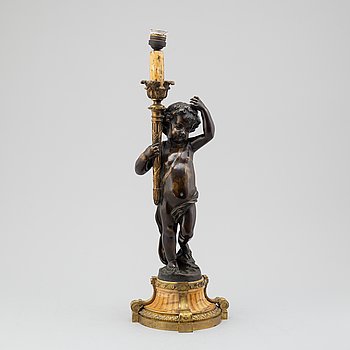 A first half of the 19th century table lamp. - Bukowskis