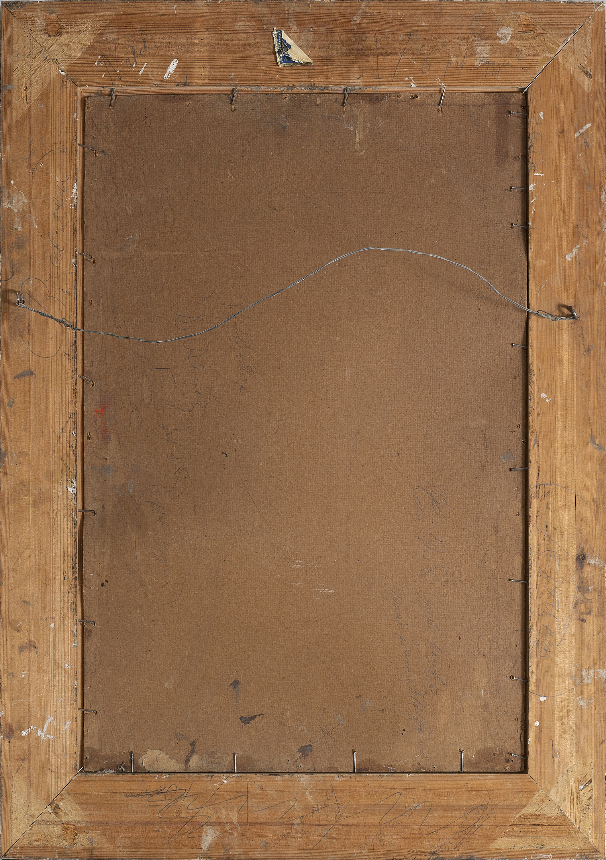 SPIROS XENOS, oil on paper pannel. - Bukowskis