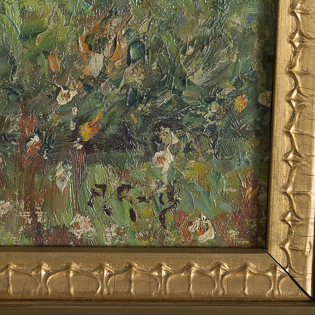 ANTON GENBERG, oil on panel, signed. - Bukowskis