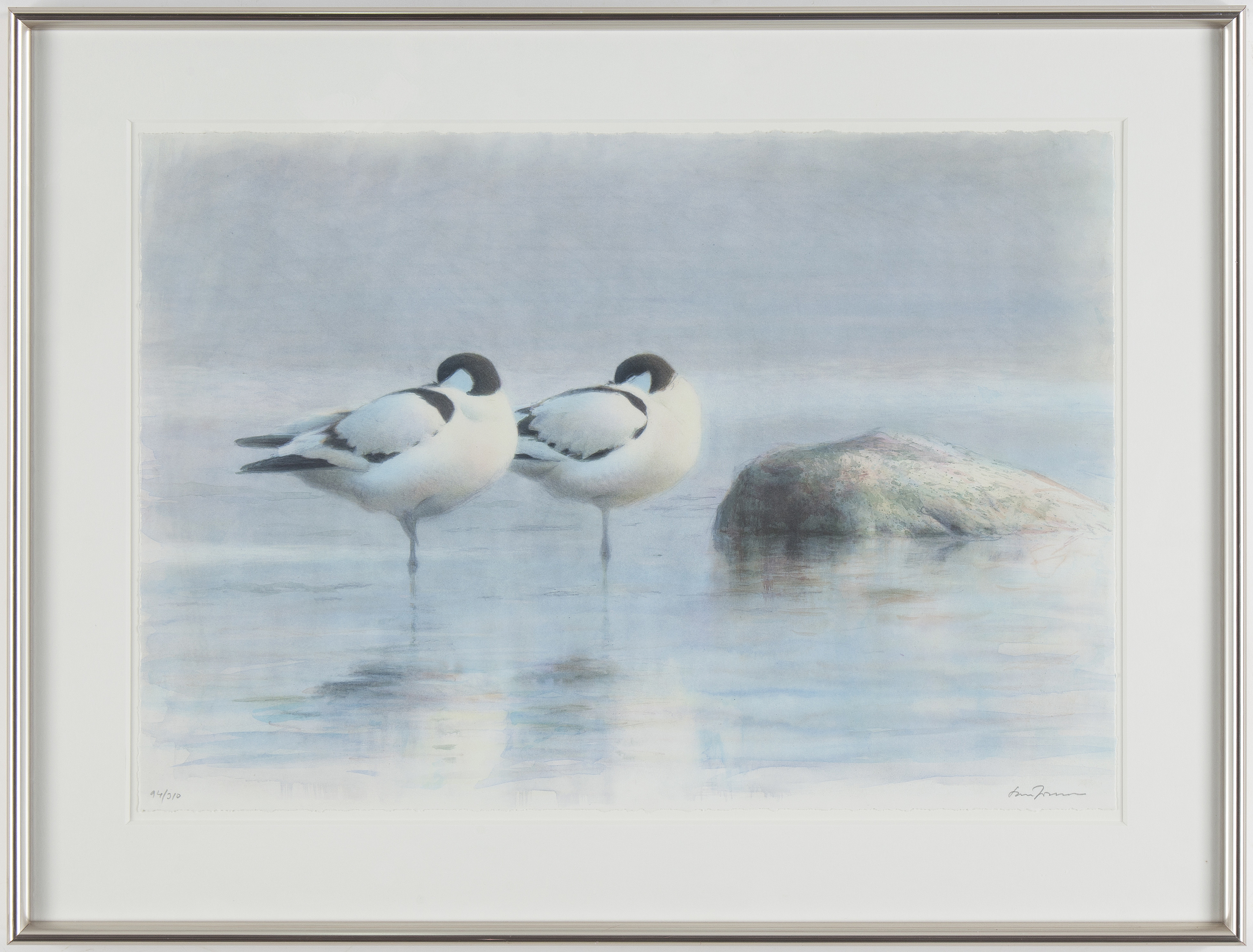 LARS JONSSON, lithograph in colours, signed and numbered 94/310 ...