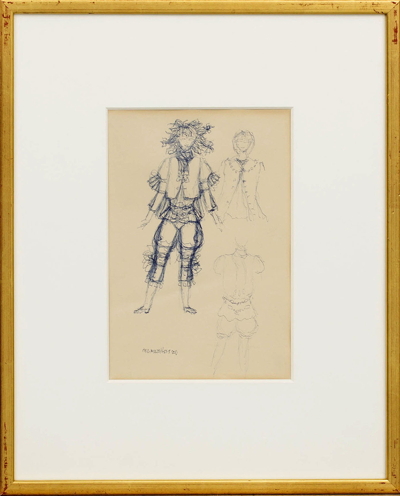 MAX WALTER SVANBERG, ballpoint, signed 70. - Bukowskis