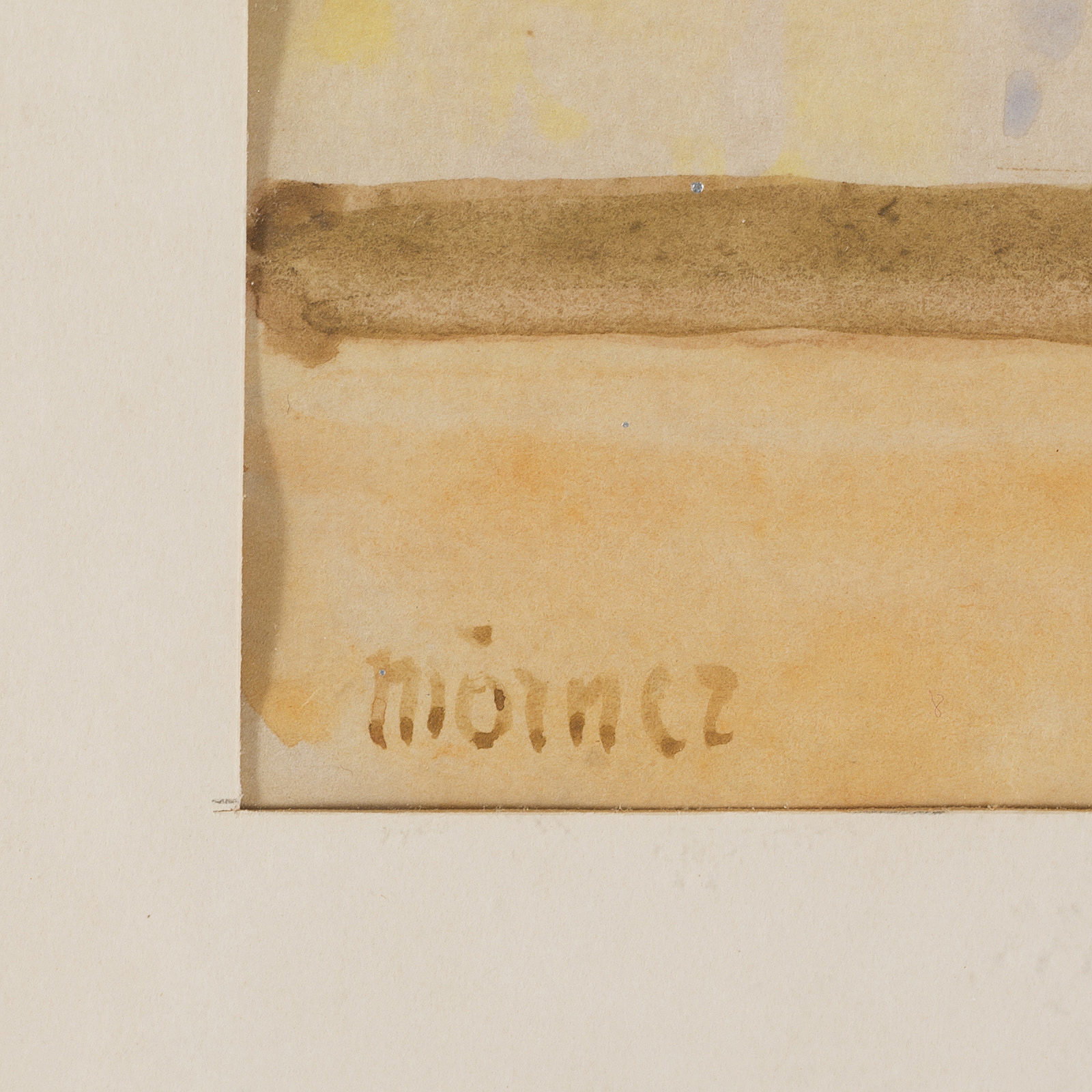 STELLAN MÖRNER, water color, signed. - Bukowskis