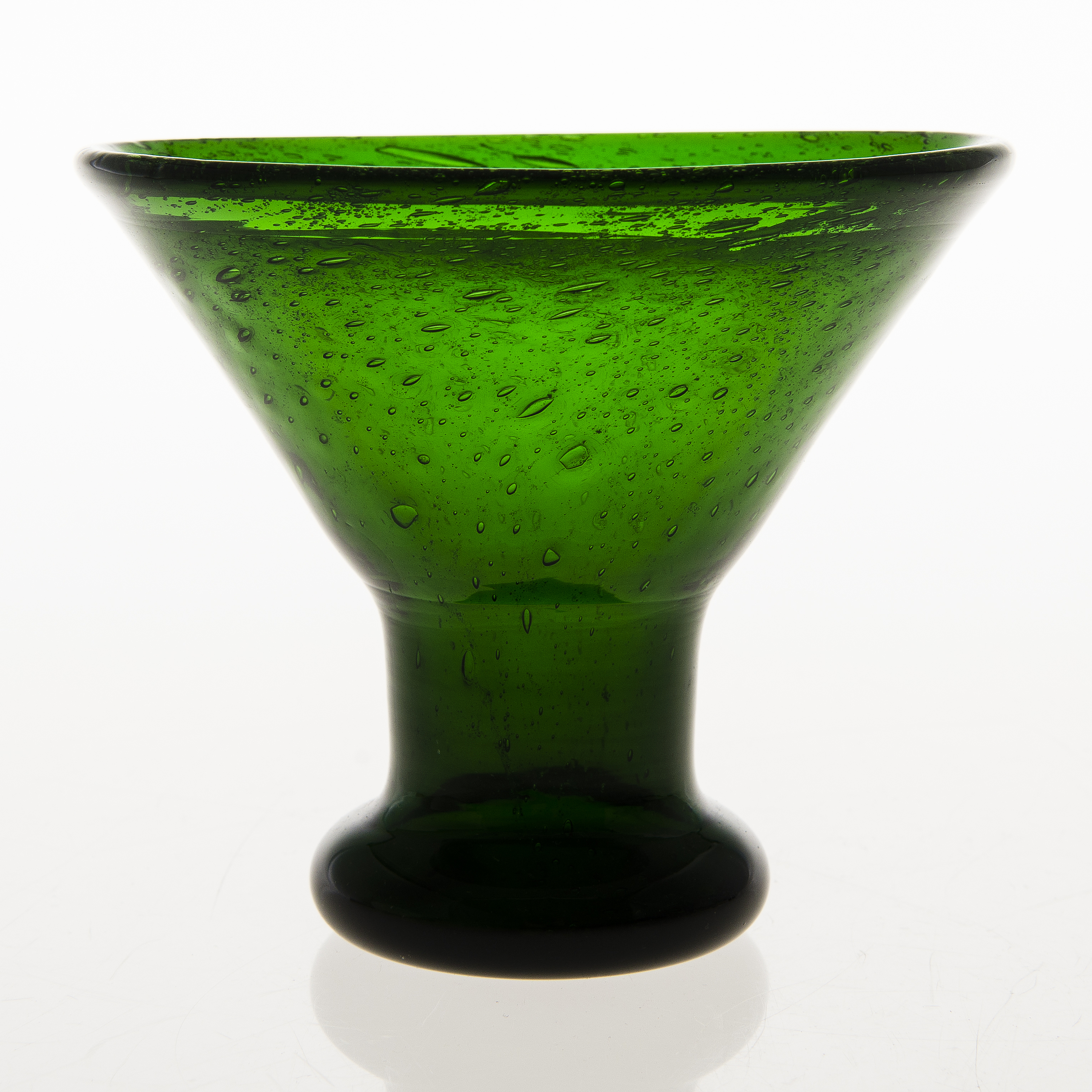 KAJ FRANCK, Two glass bowls, signed, Iittala and Nuutajärvi, 1950s-60s ...