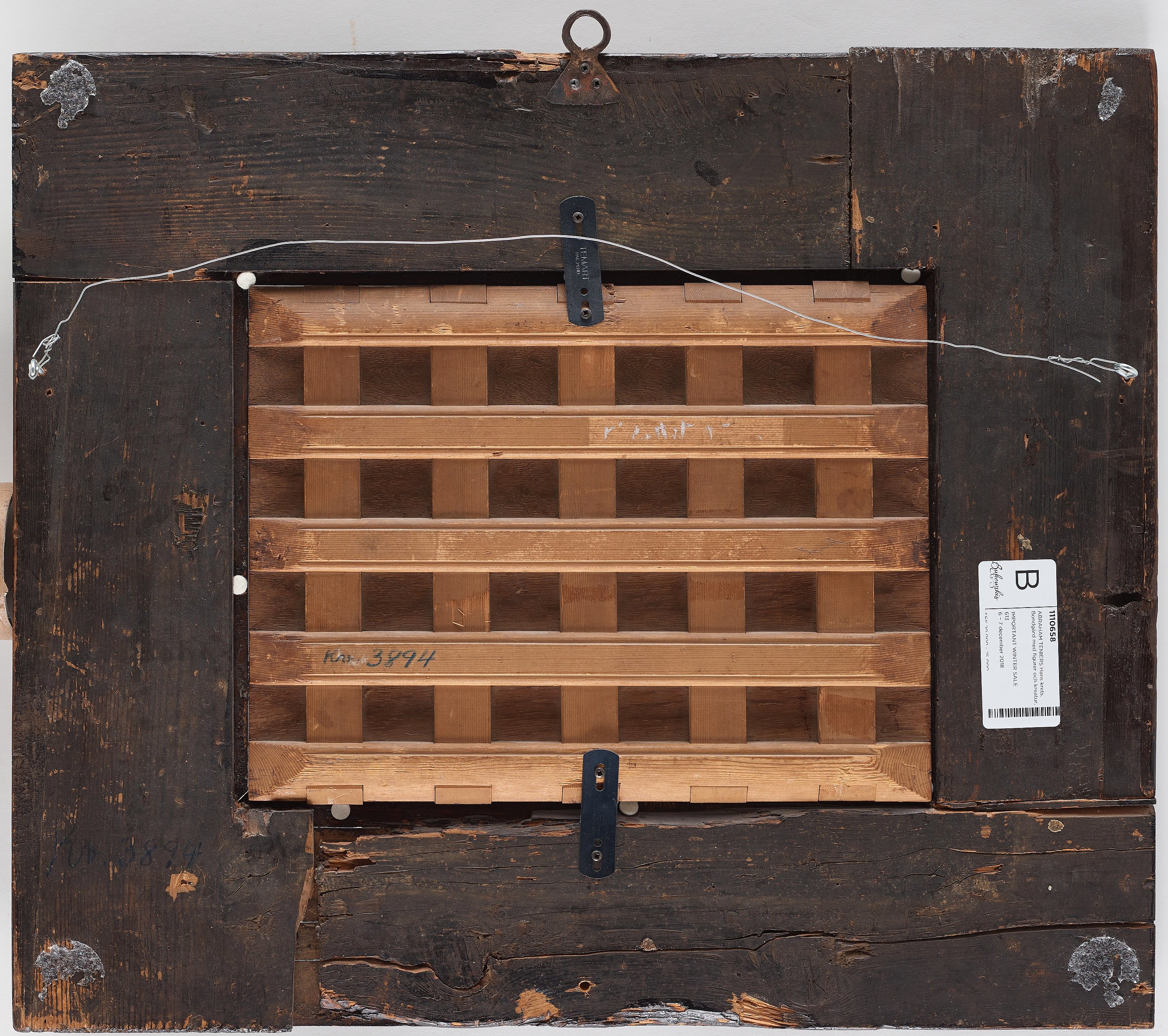 Abraham Teniers Circle of, ABRAHAM TENIERS, circle of, oil on panel ...