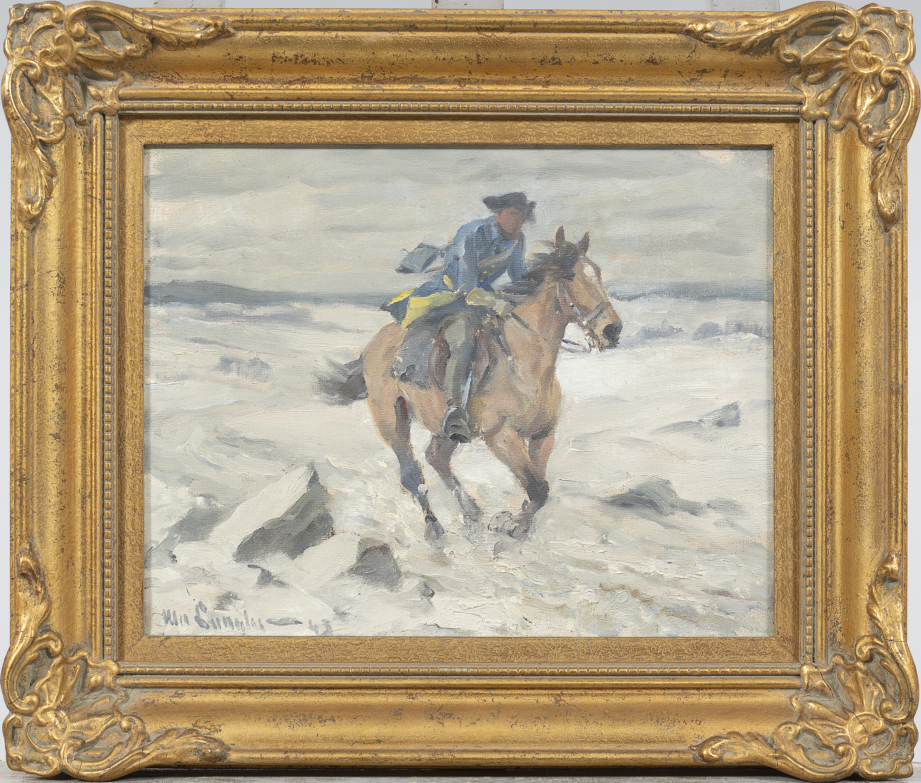 ALEXANDER LANGLET, oil on canvas. - Bukowskis