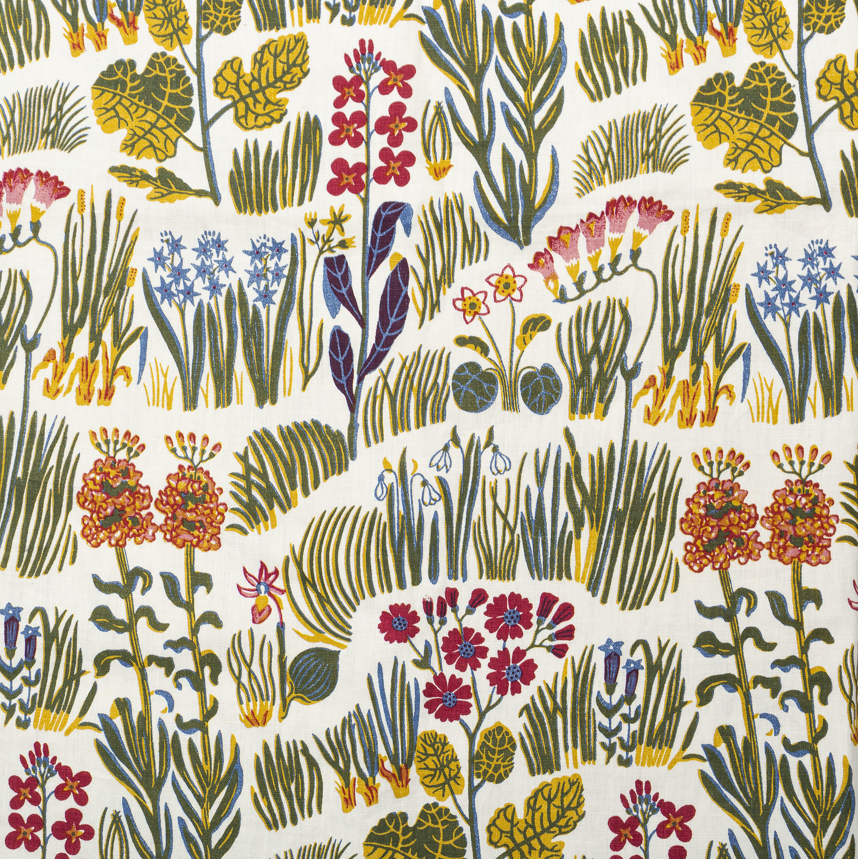 JOSEF FRANK, 'Freesia' linen textile designed 1935-1940 ca 4 meters ...
