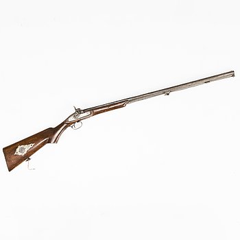 A mid 19th Century Central European percussion rifle. - Bukowskis