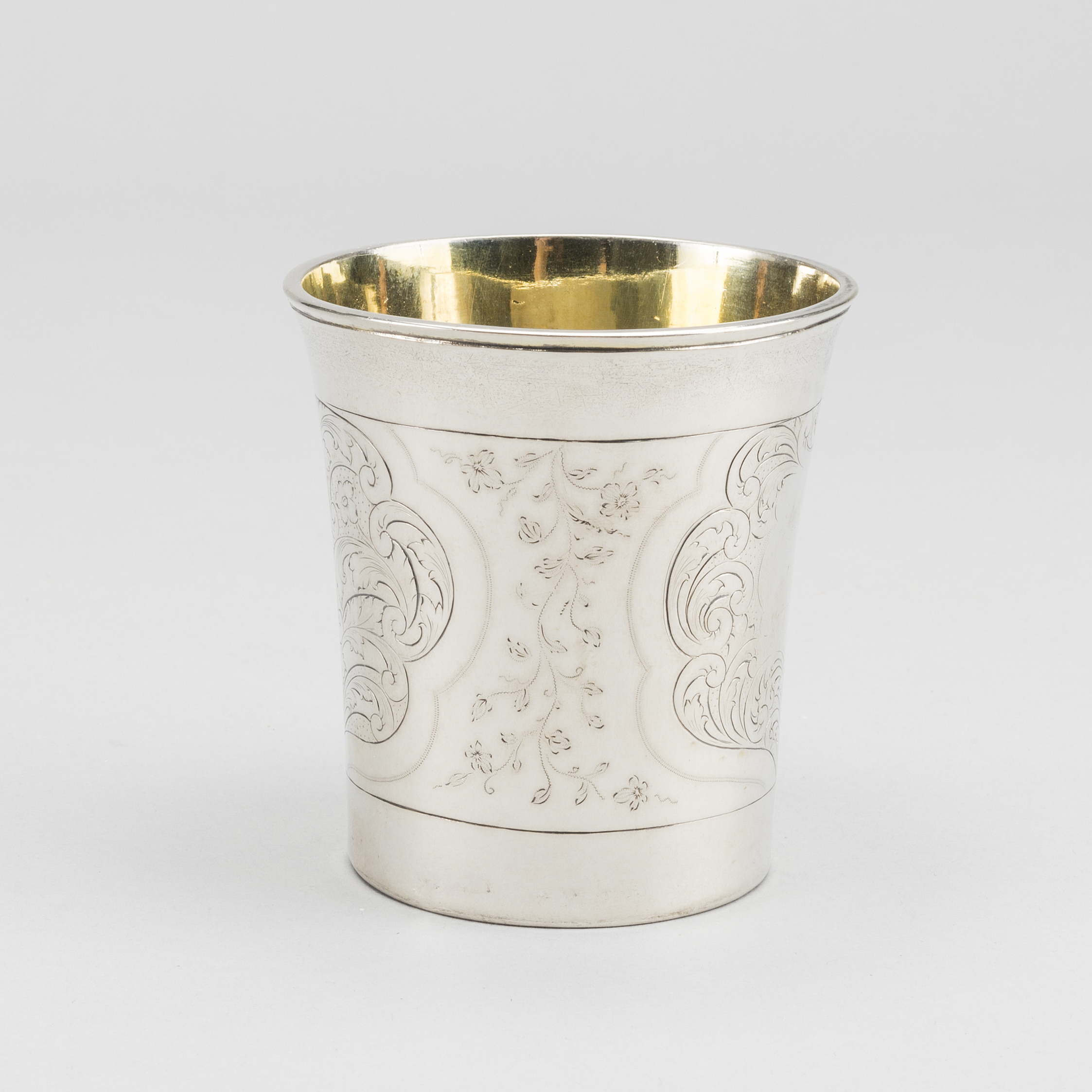 DANIEL HEDBERG bägare silver Eksjö 1819. - Bukowskis