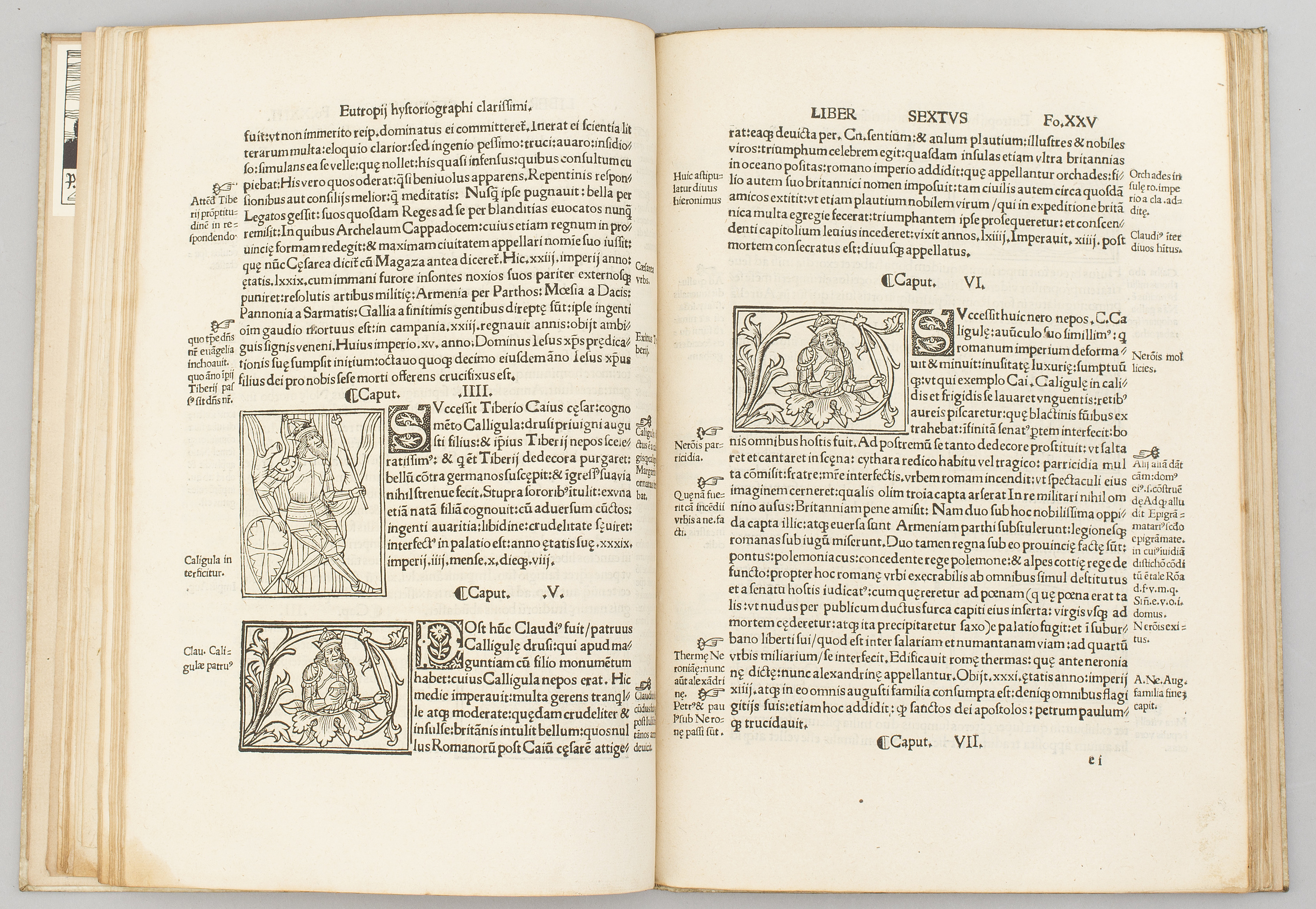 BOOK, Eutropius’ Roman History, 1512. - Bukowskis