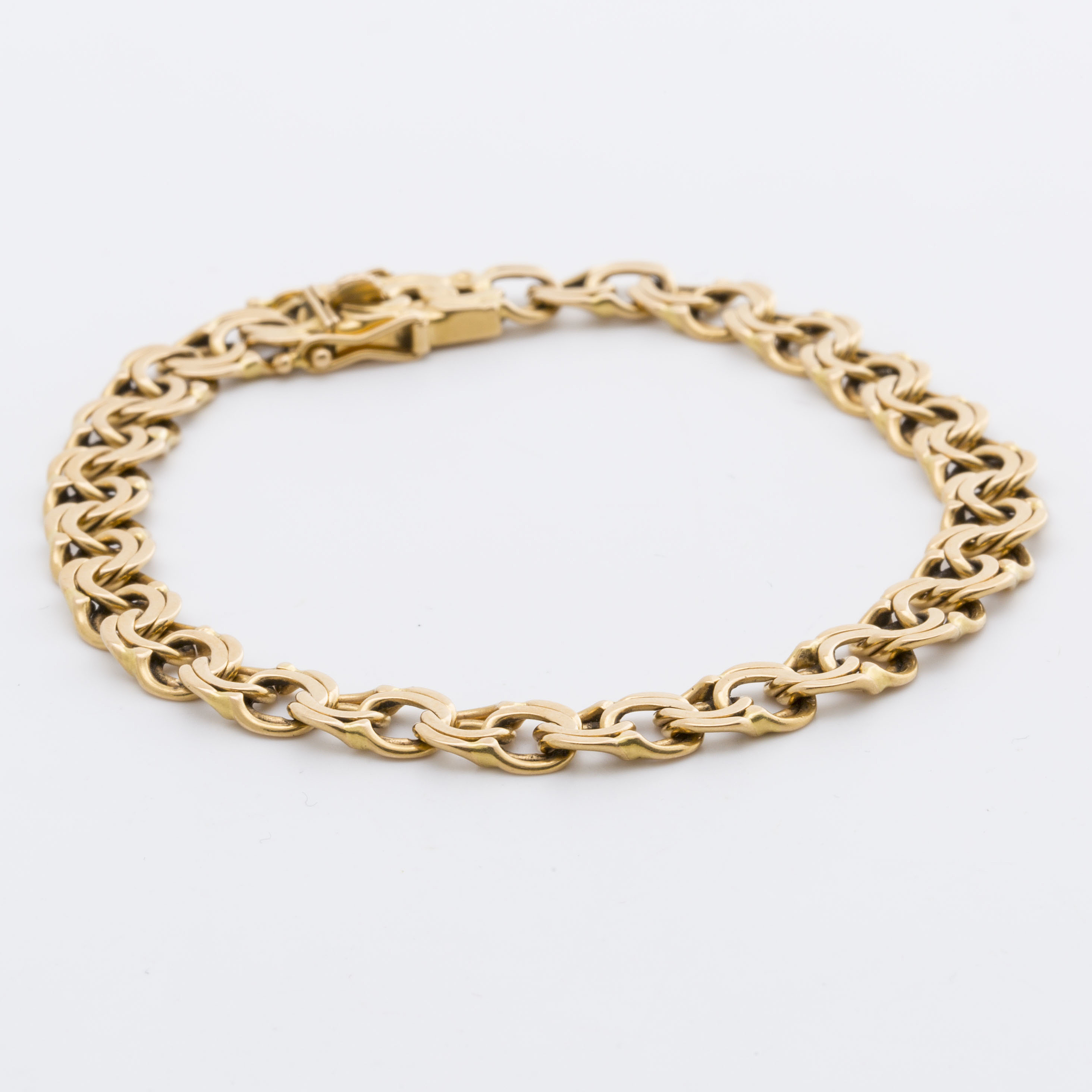 BRACELET 18K gold, 14,0 g, G Dahlgren & Co, Malmö 1958. - Bukowskis