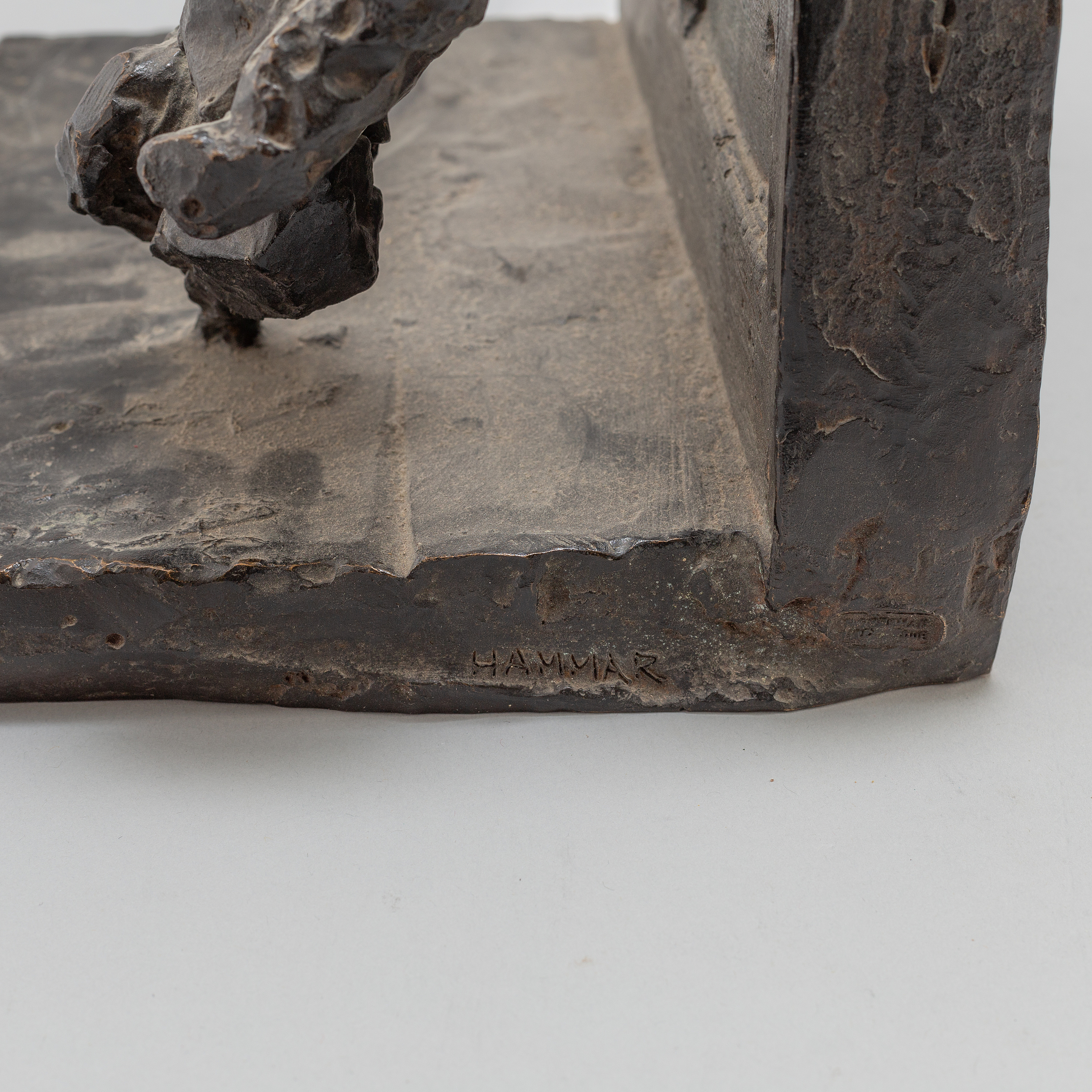 JÖRGEN HAMMAR, brons, signerad samt gjutarmärkt. - Bukowskis