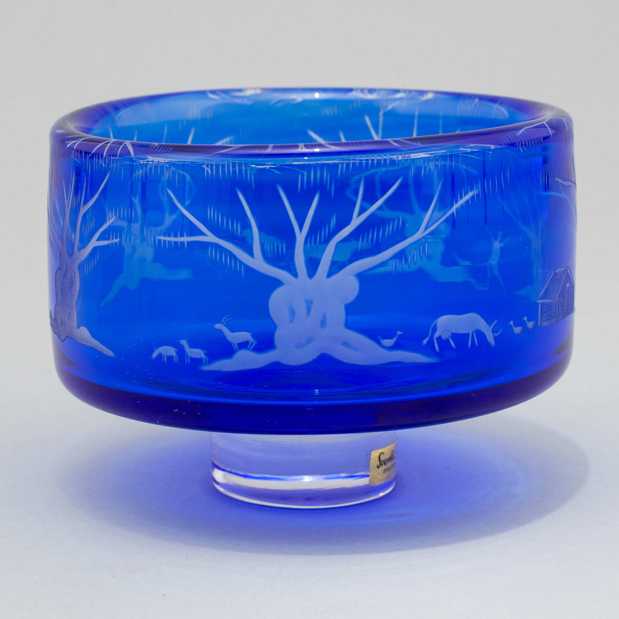 GUNNAR CYRÉN, skål, glas, Orrefors Expo. - Bukowskis