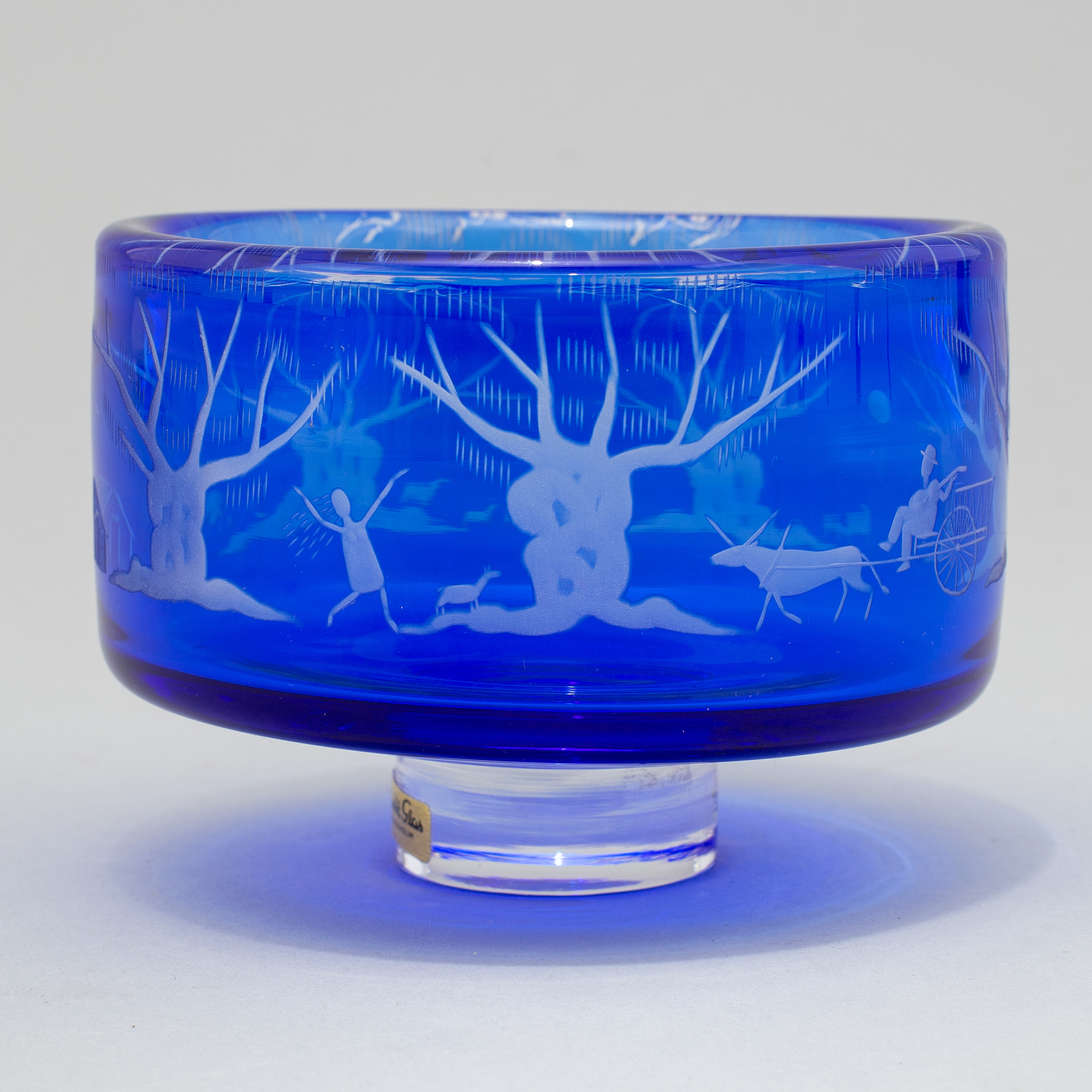 GUNNAR CYRÉN, skål, glas, Orrefors Expo. - Bukowskis