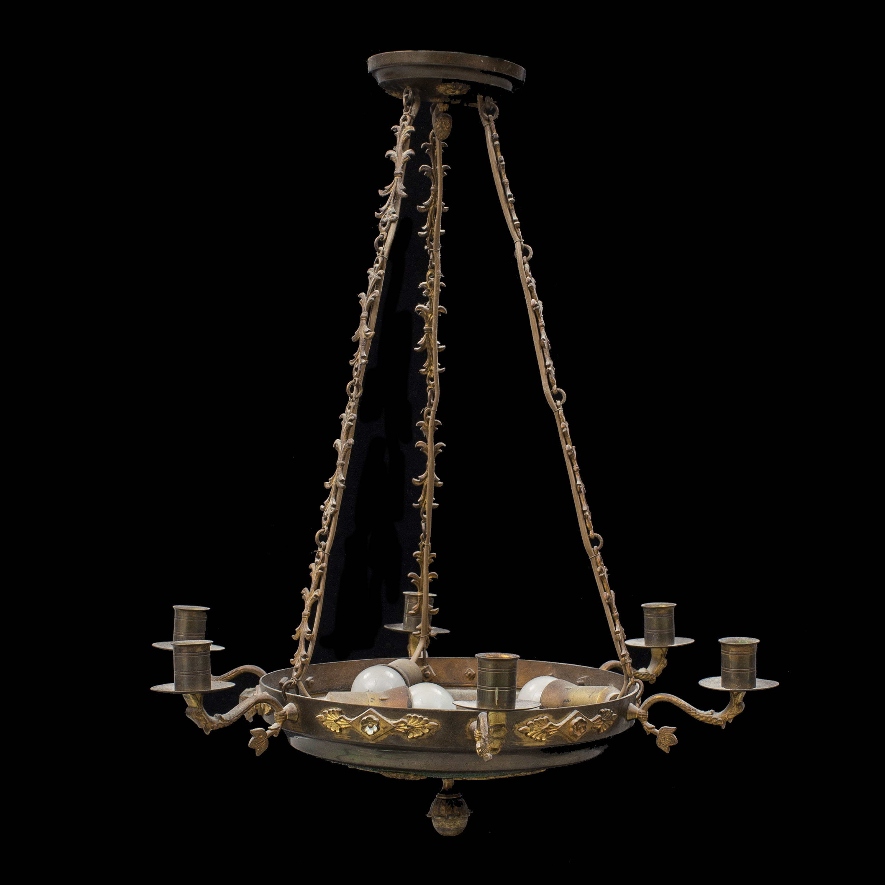 An empire style ceiling light, early 20th century. - Bukowskis