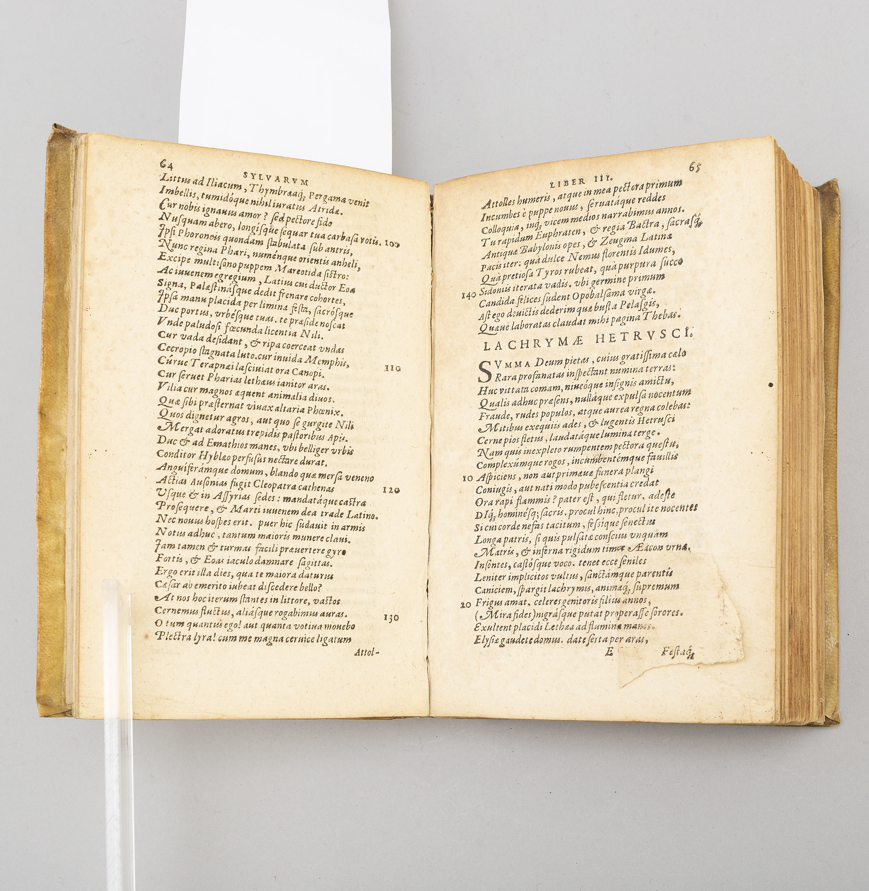 BOK, The Works of Statius, 1595. - Bukowskis