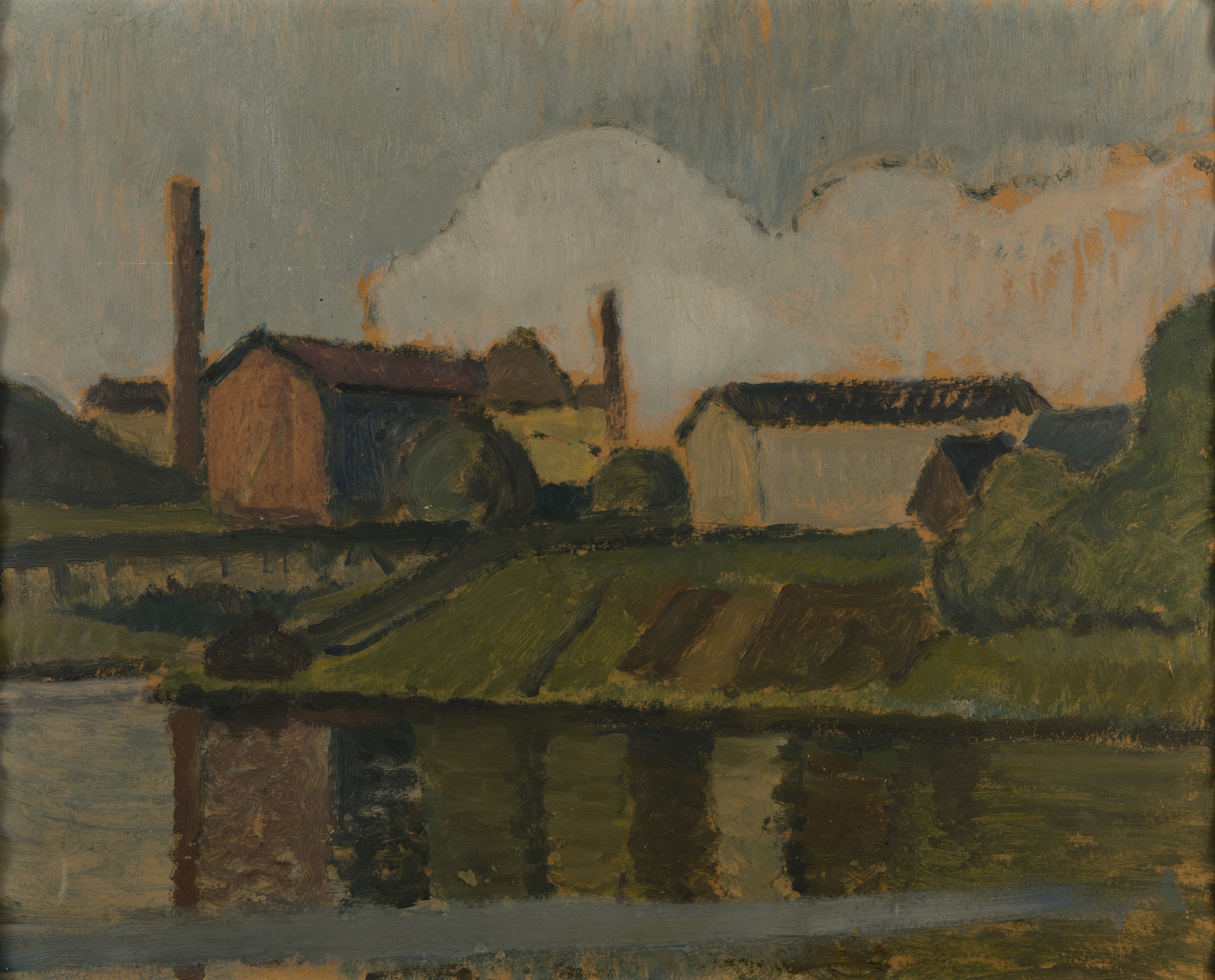 RAGNAR EKELUND, oil on board. - Bukowskis
