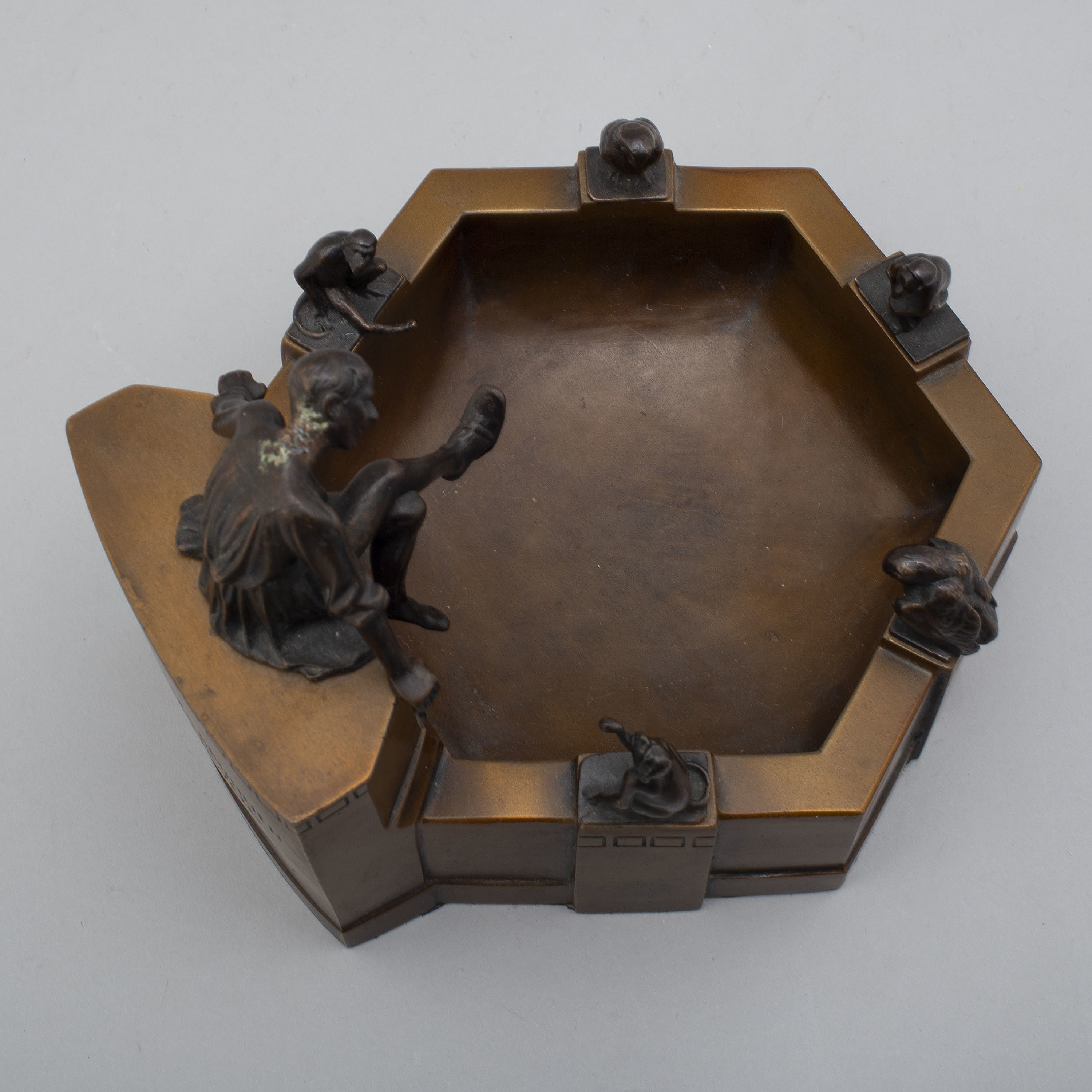 ARNOLD KRAMER efter, skulptur, gjutarstämplar. - Bukowskis