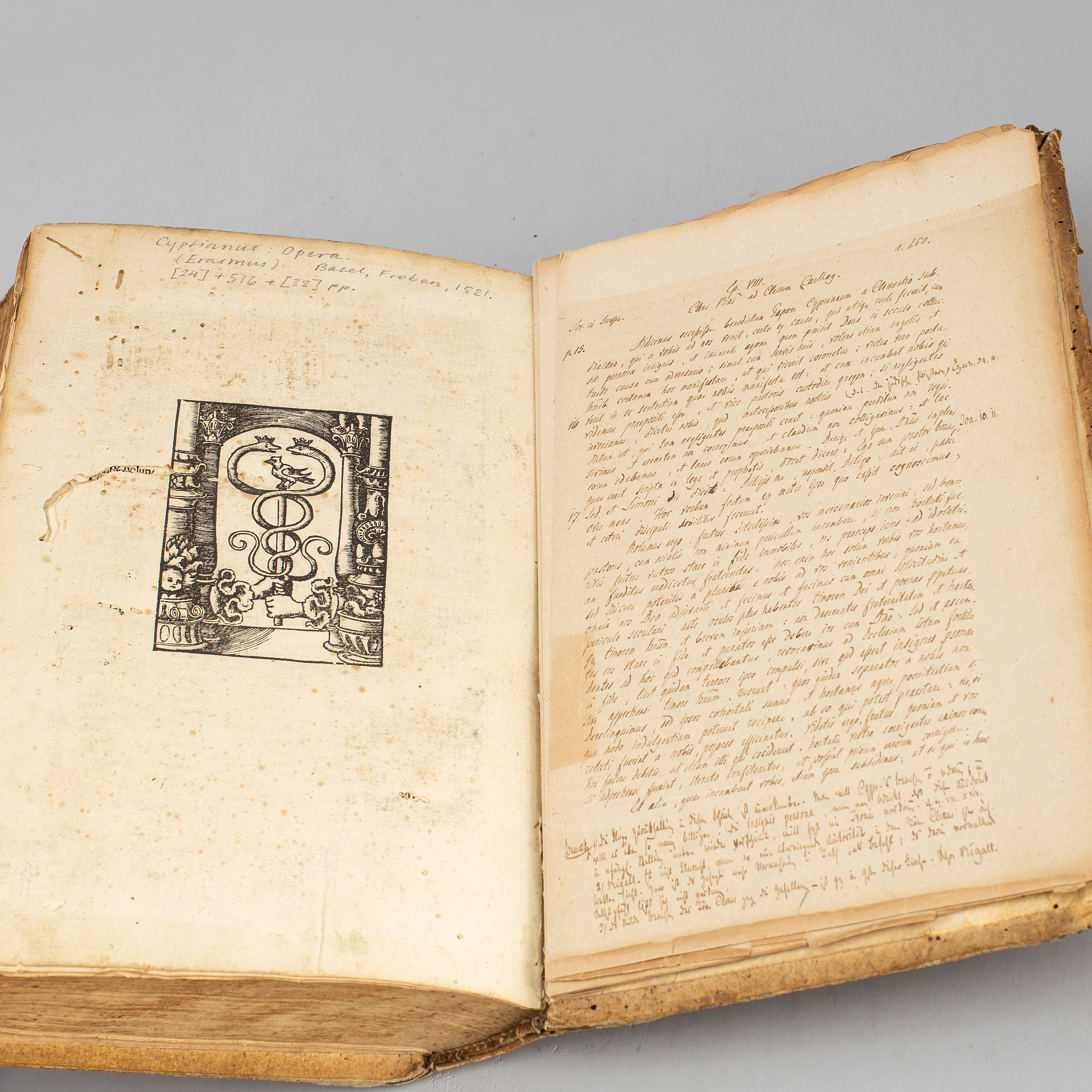 BOK, Printed by Froben, 1521. - Bukowskis