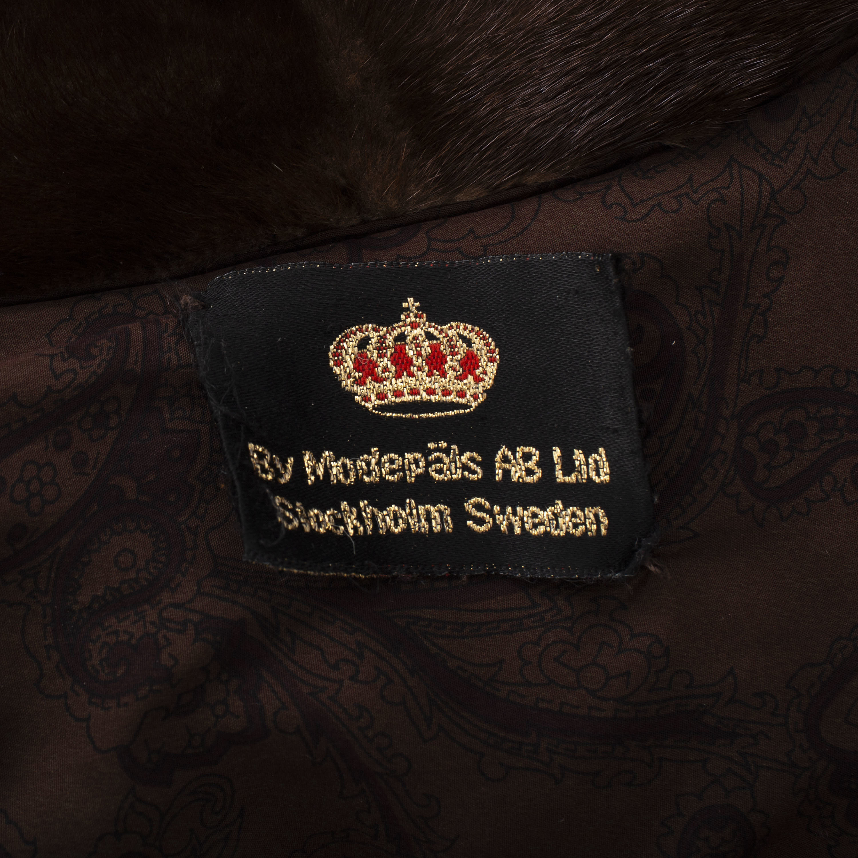 A second half of the 20th centiry mink coat by Saga Mink. - Bukowskis