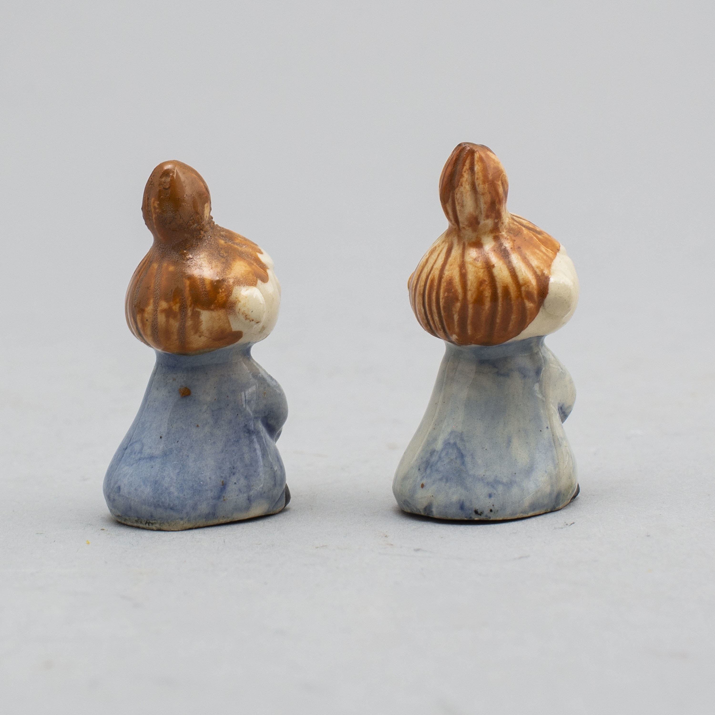SIGNE HAMMARSTEN-JANSSON, muminfigurer 9 st, keramik, Arabia 1950-tal ...