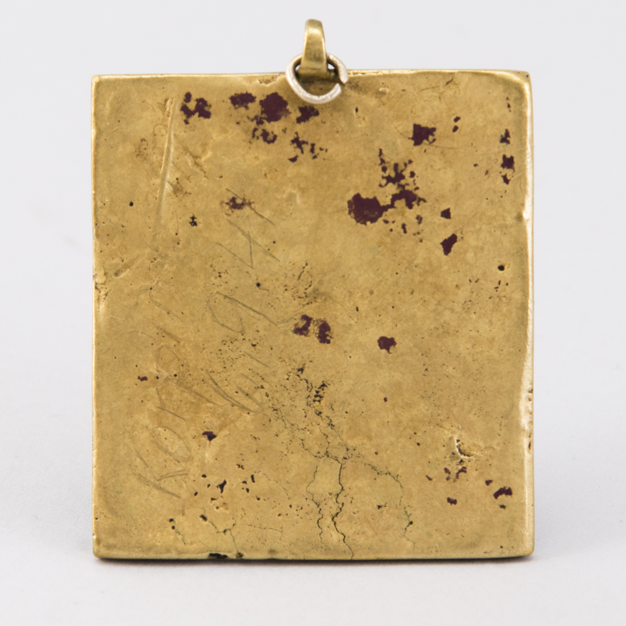 Three 19th century Russian brass icons. - Bukowskis