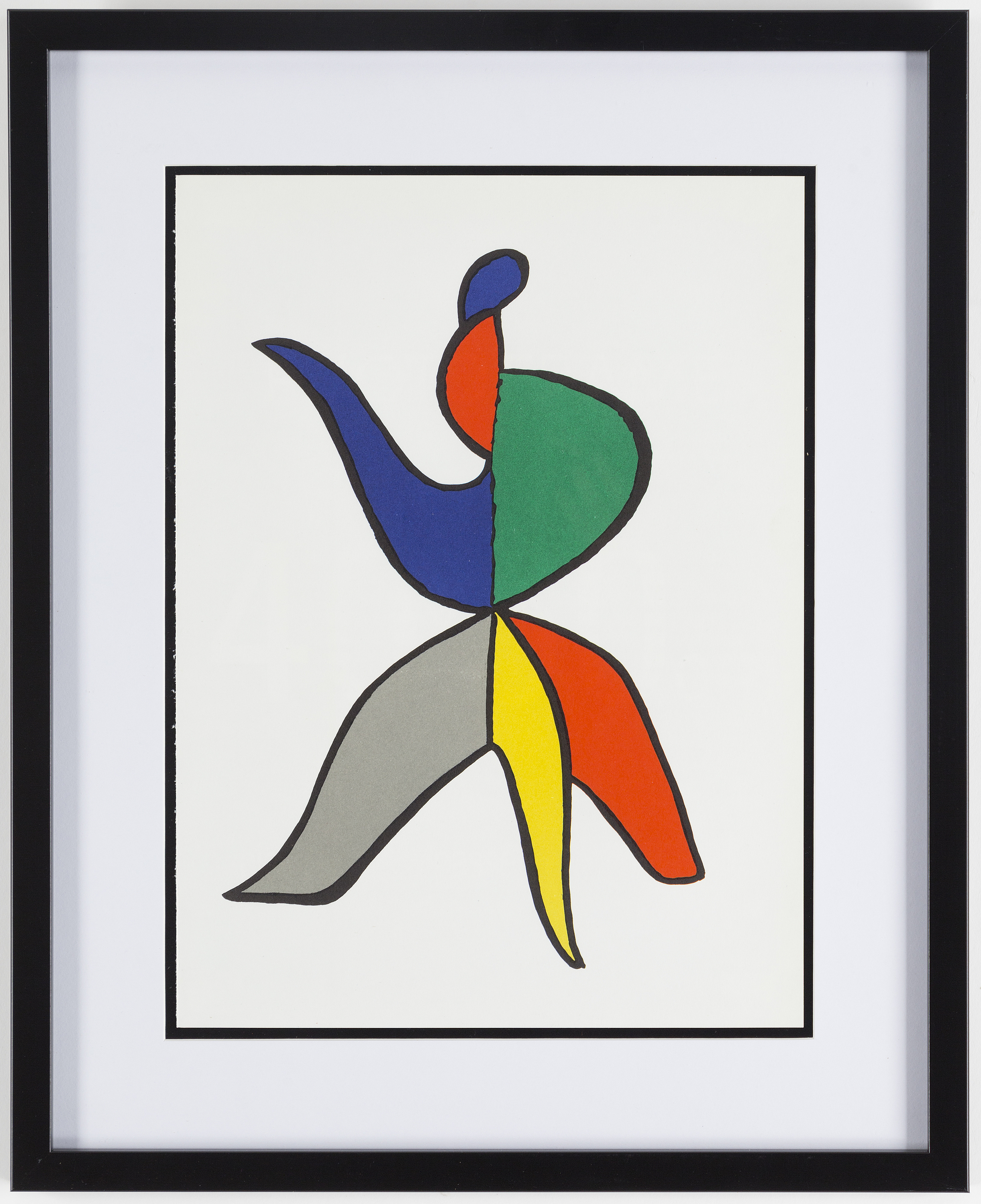 ALEXANDER CALDER, lithographe in colours, from Derrière le Miroir 1963 ...