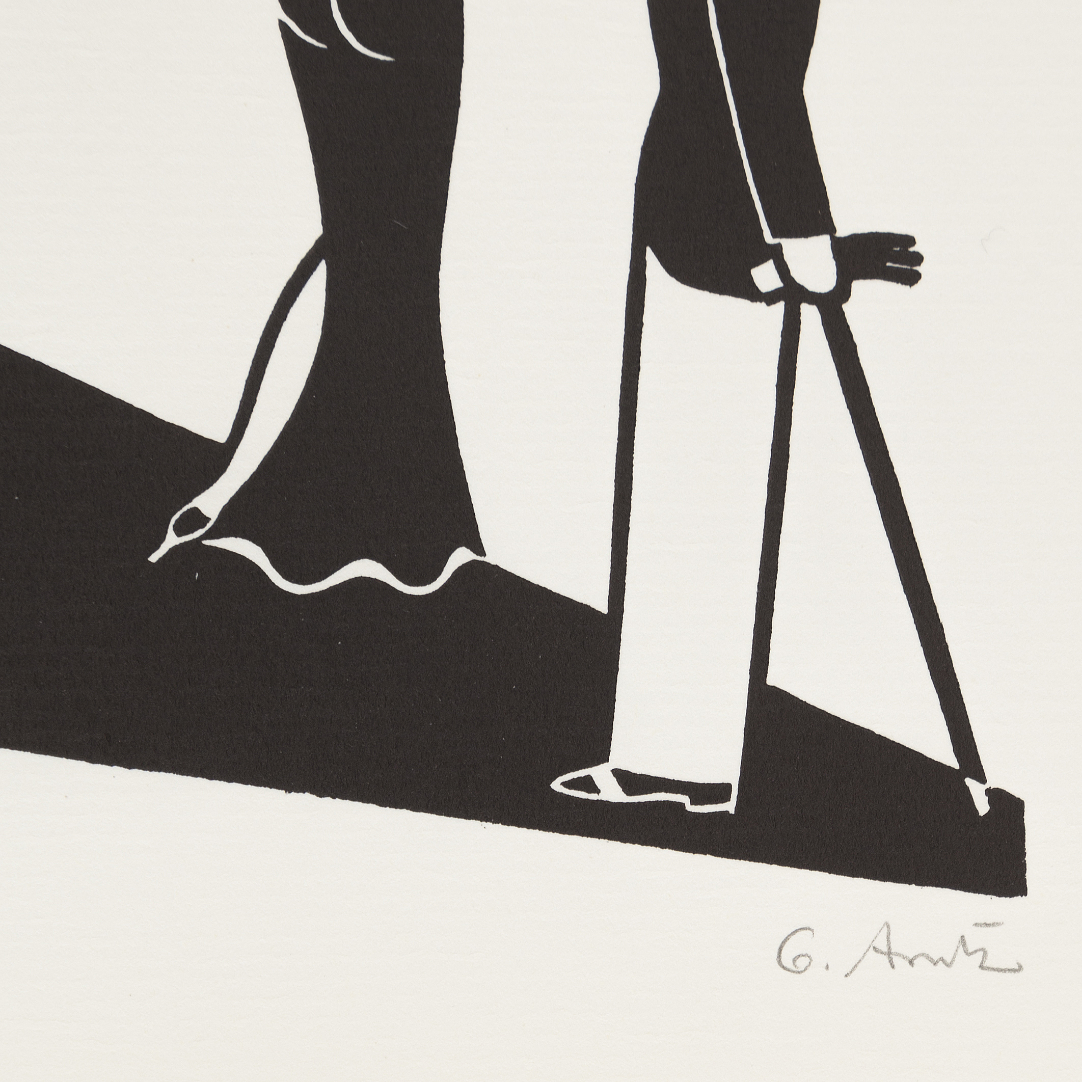 GERD ARNTZ, träsnitt, signerat, 1932. - Bukowskis
