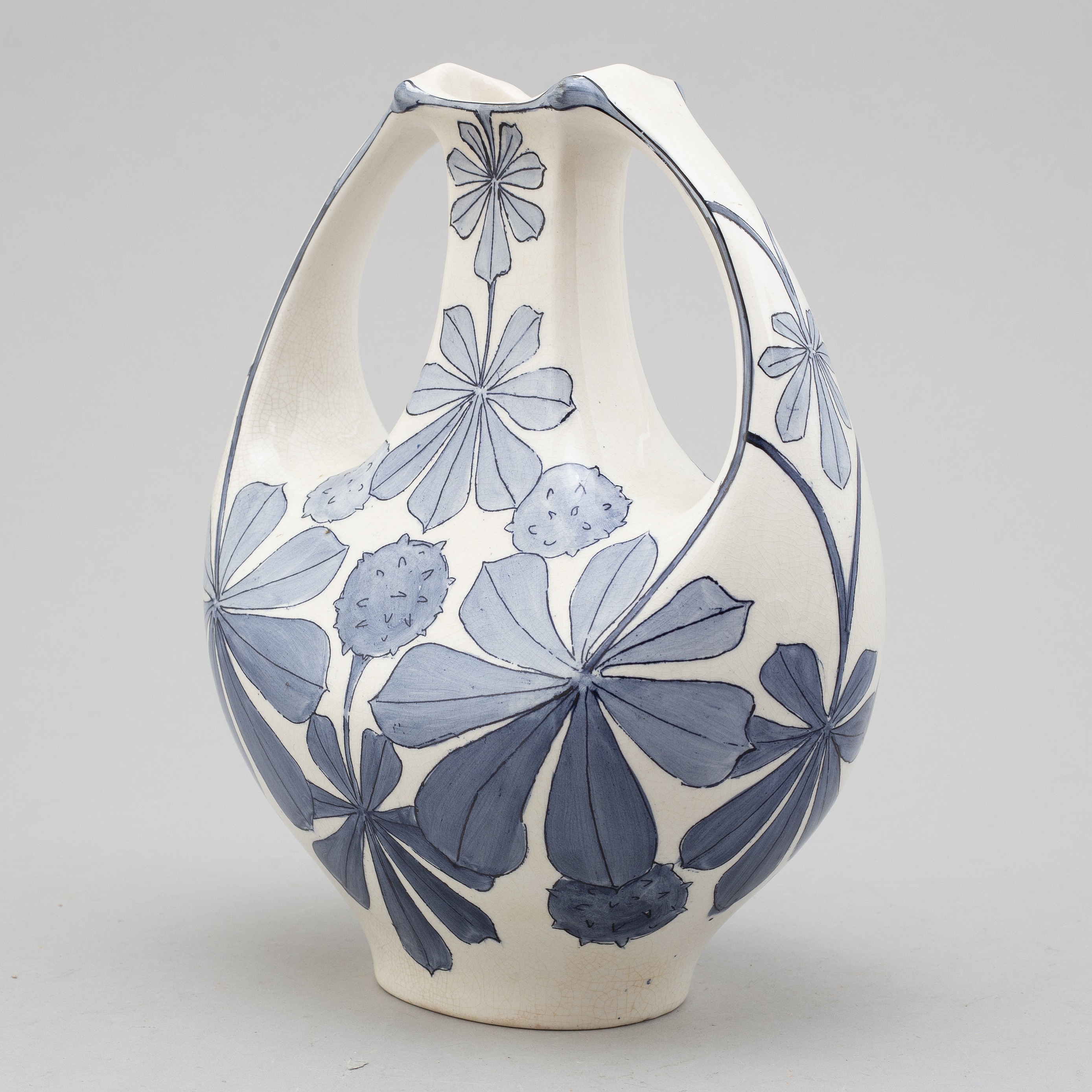 ALF WALLANDER, a creamware vase from Rörstrand, early 20th Century ...