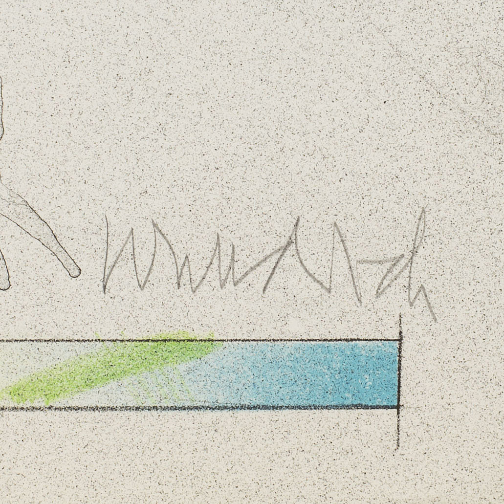 PAUL WUNDERLICH, färglitografi, signerad och numrerad 39/100. - Bukowskis