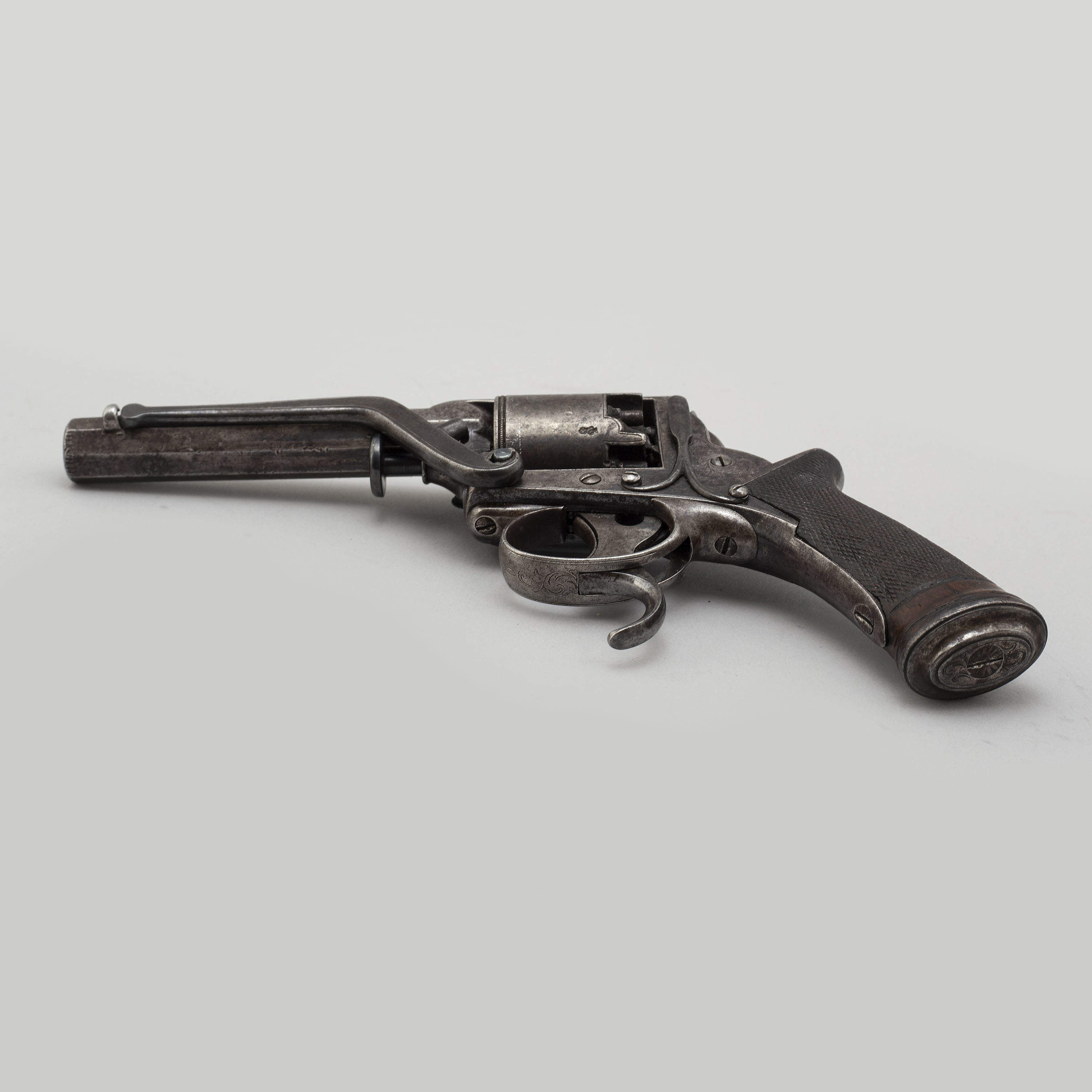 A Deane & Son manufactured Tranter first model percussion revolver ...
