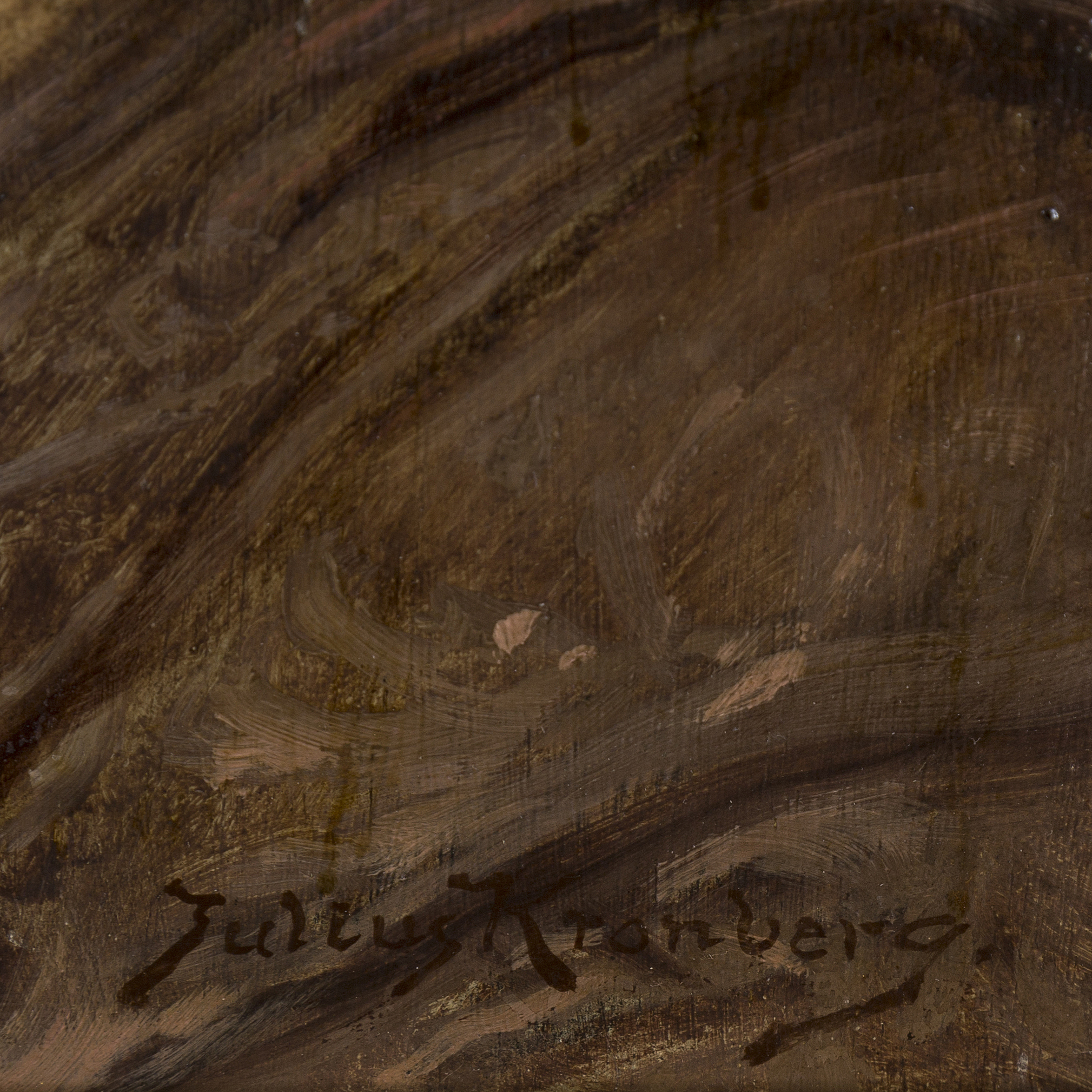 JULIUS KRONBERG, oil on panel, signed. - Bukowskis