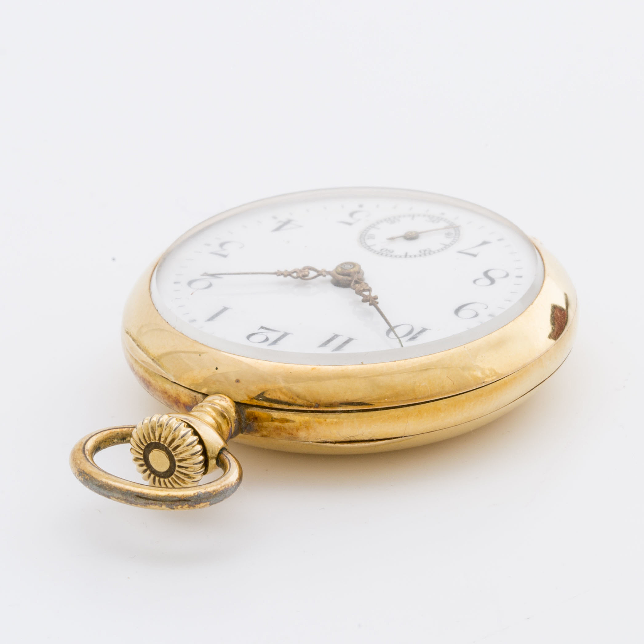 DAMFICKUR, 18K guld, 33 mm, originaletui. - Bukowskis